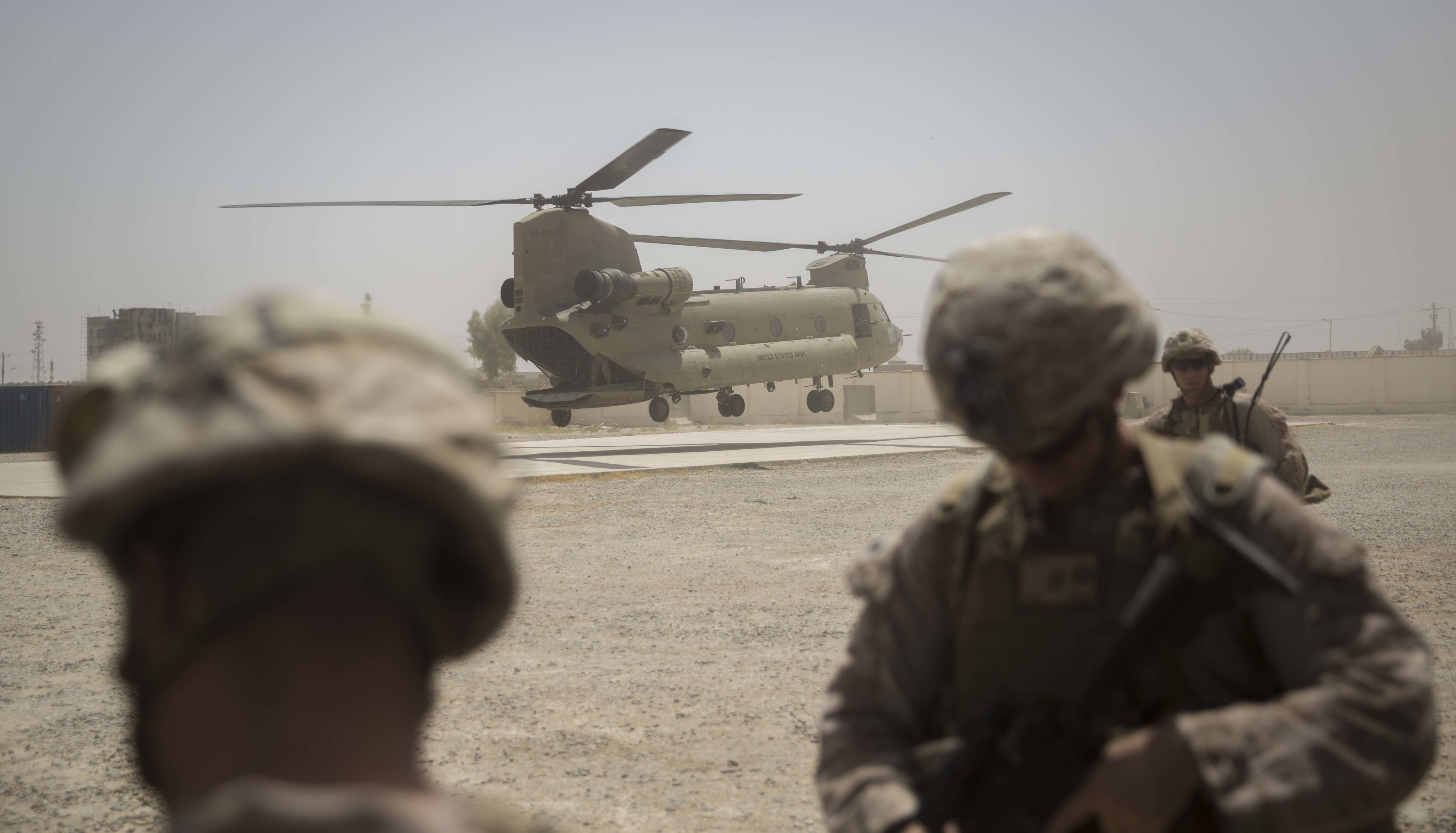 Fly-to-Advise: Marines with Task Force Southwest visit the Provincial ...