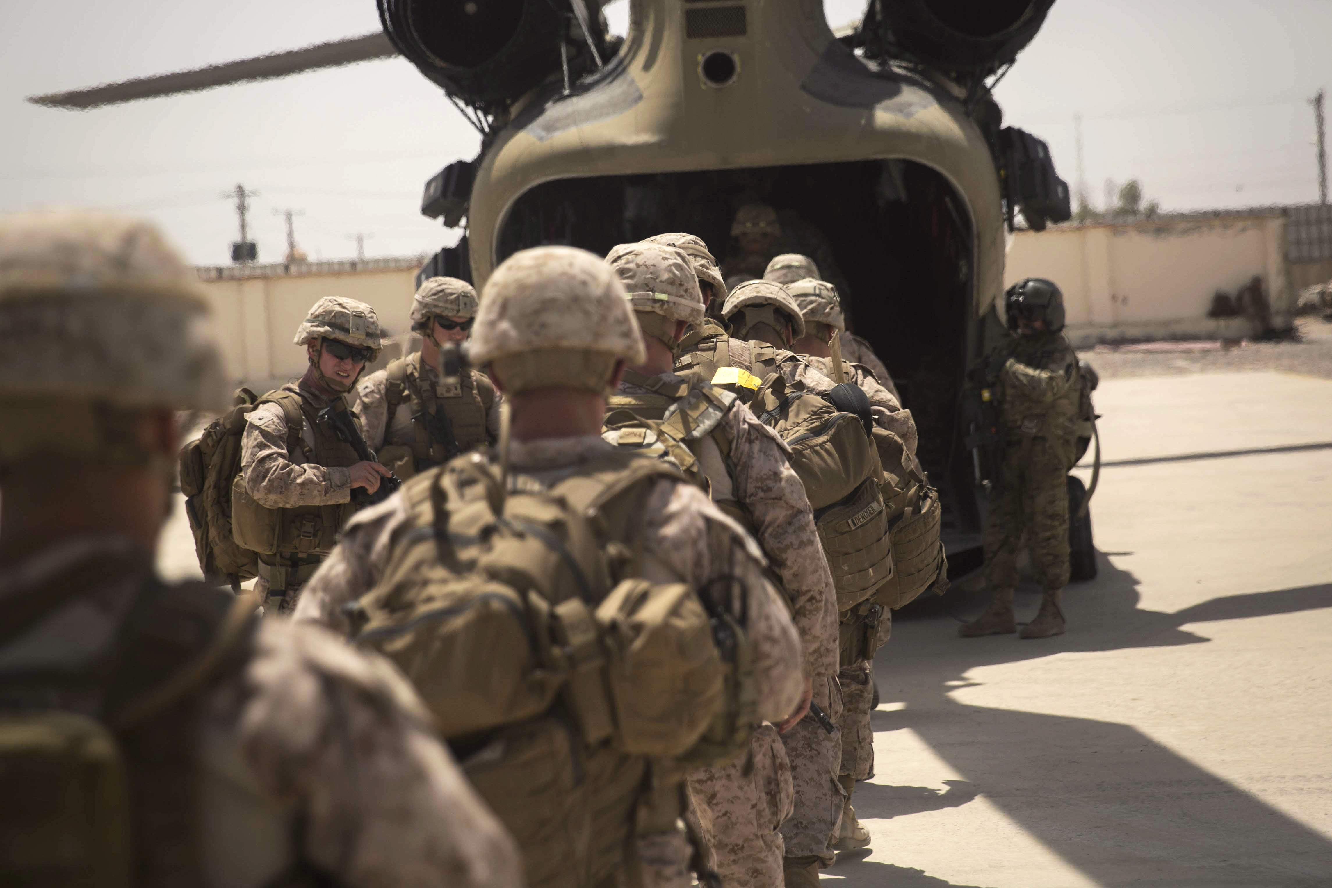 Chinook Boarding | U.S. Department of War