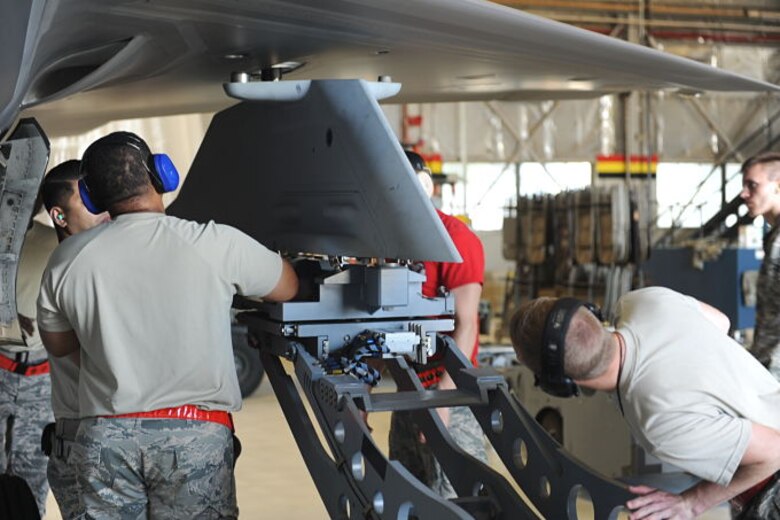 External pylon training increases F-35A weapons payload capability ...