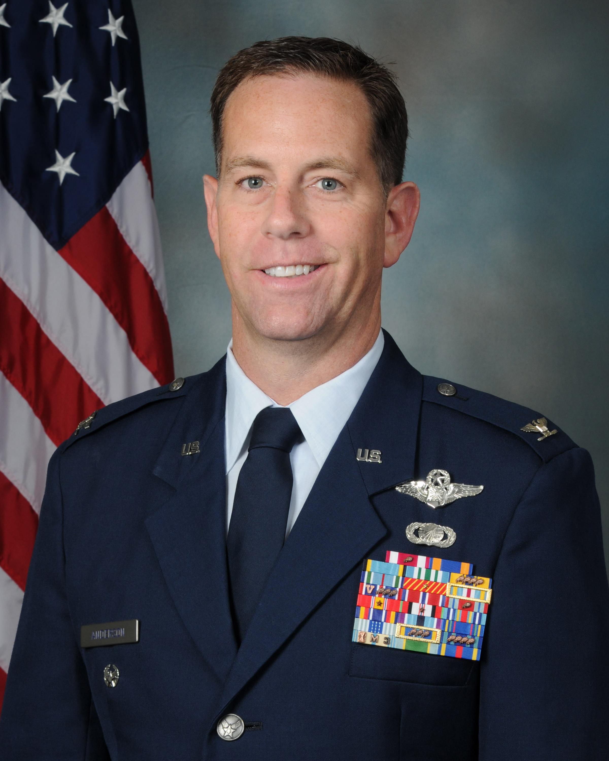 COLONEL CHRISTOPHER B. ANDERSON > 307th Bomb Wing > Display