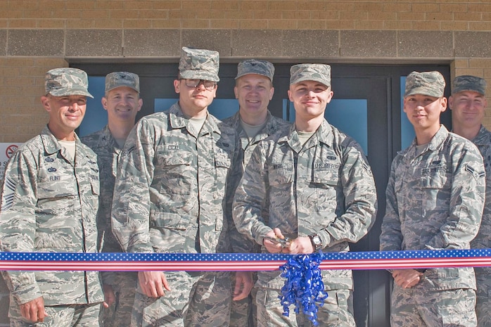 502d CES Ribbon Cutting Ceremony, B1423 Lackland AFB