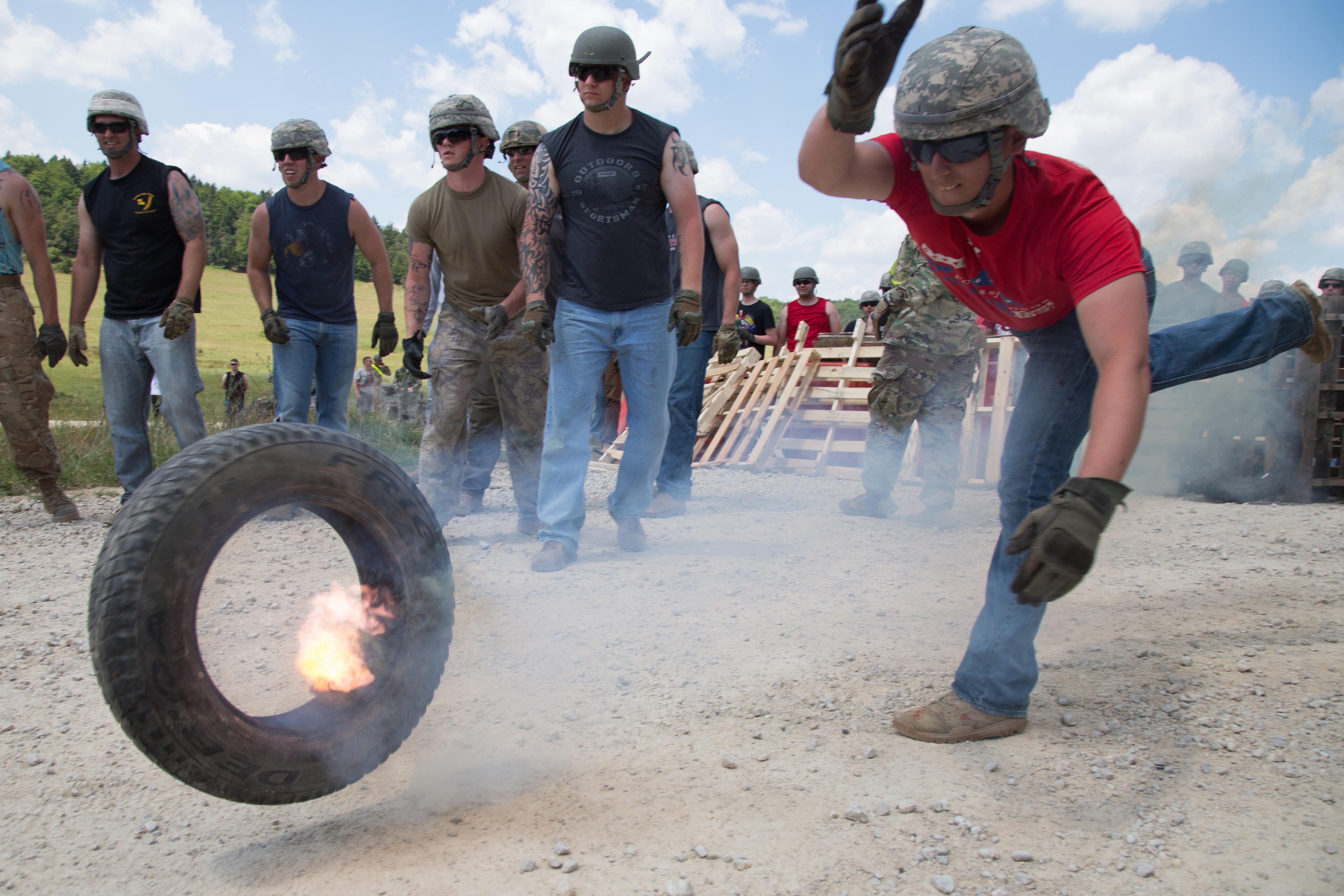 Tire Toss