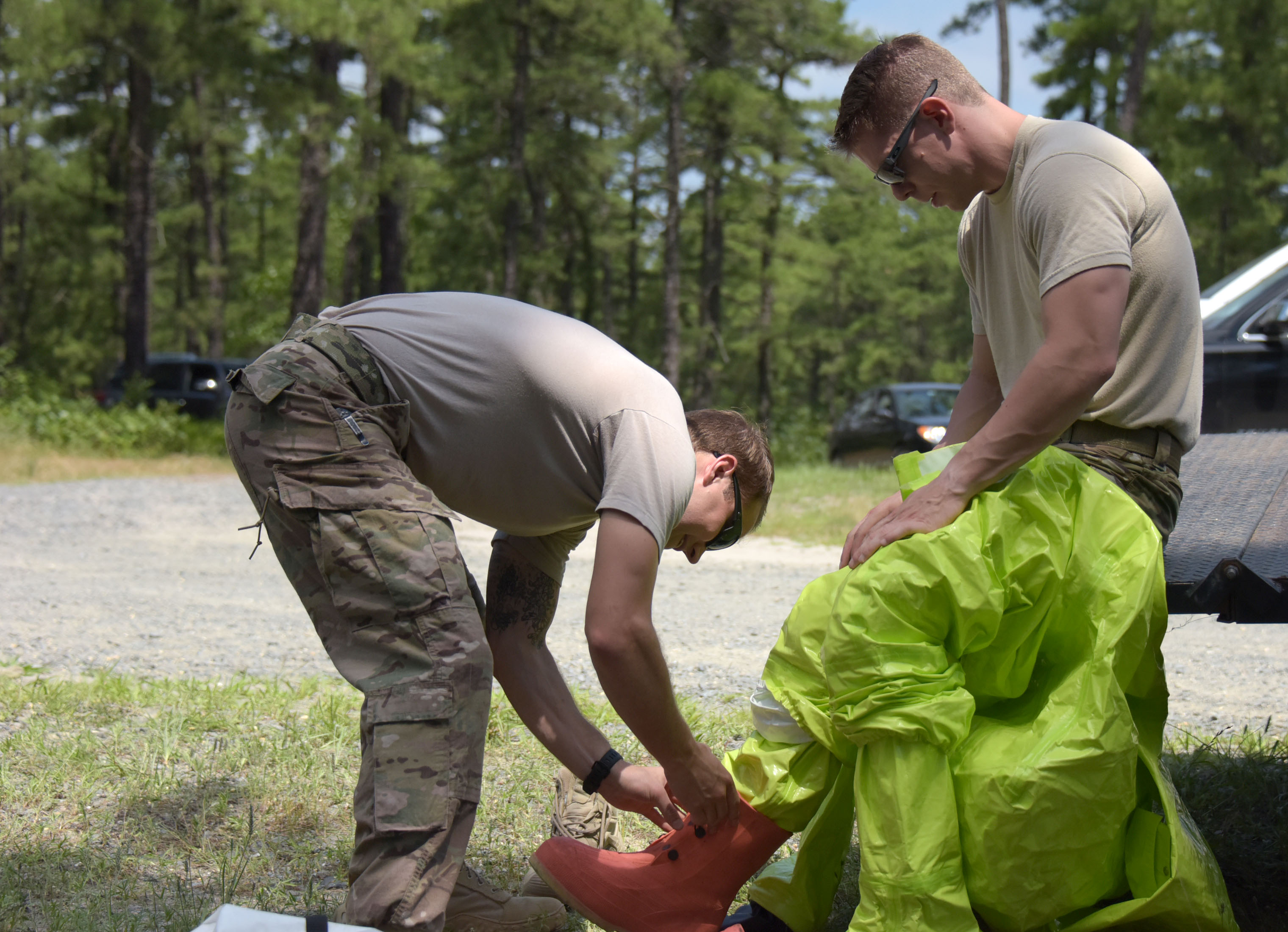 Joint Base MDL EOD Airmen conduct emergency response training with FBI ...