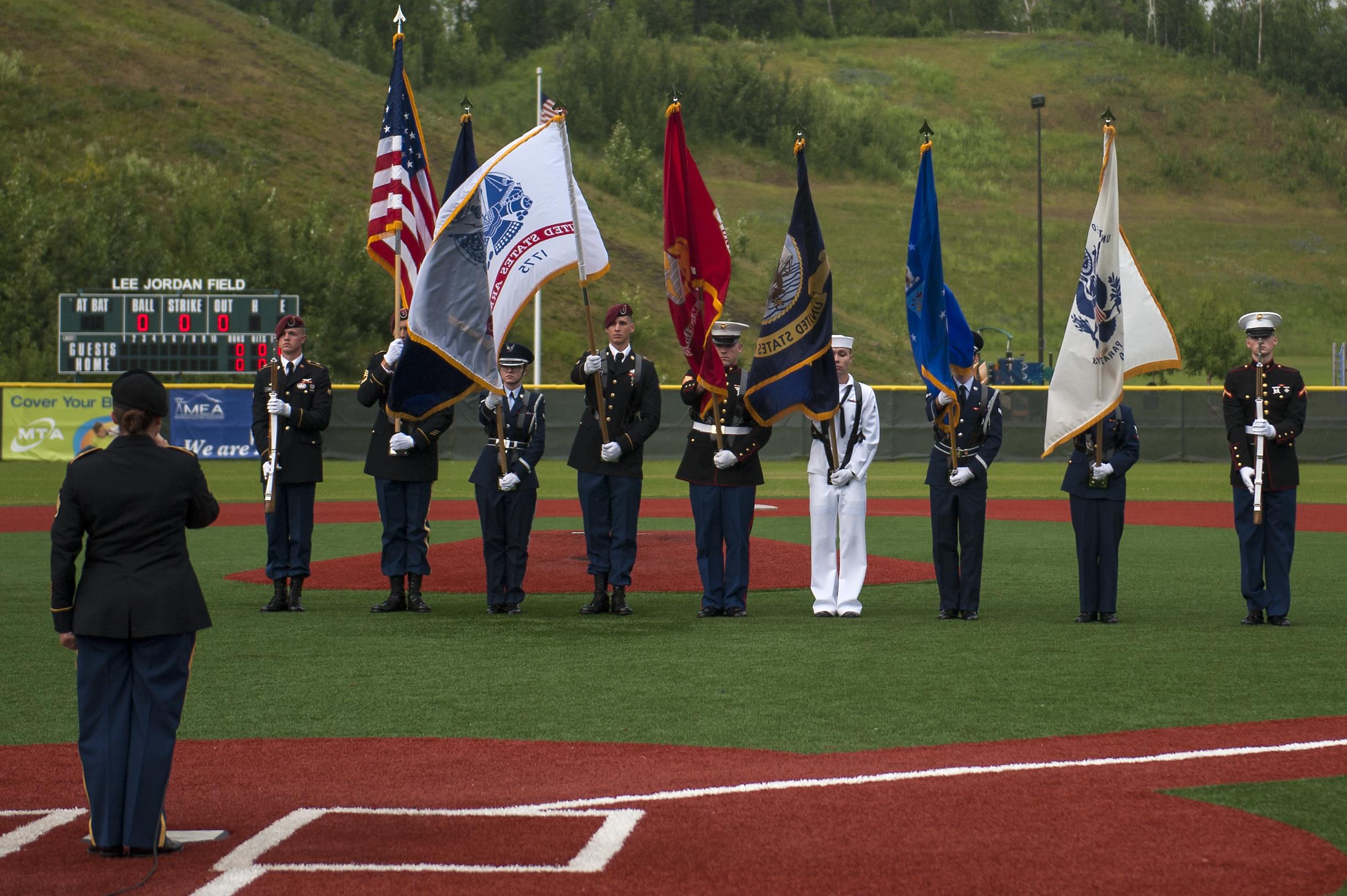 Chugiak-Eagle River Chinooks Military Appreciation Game