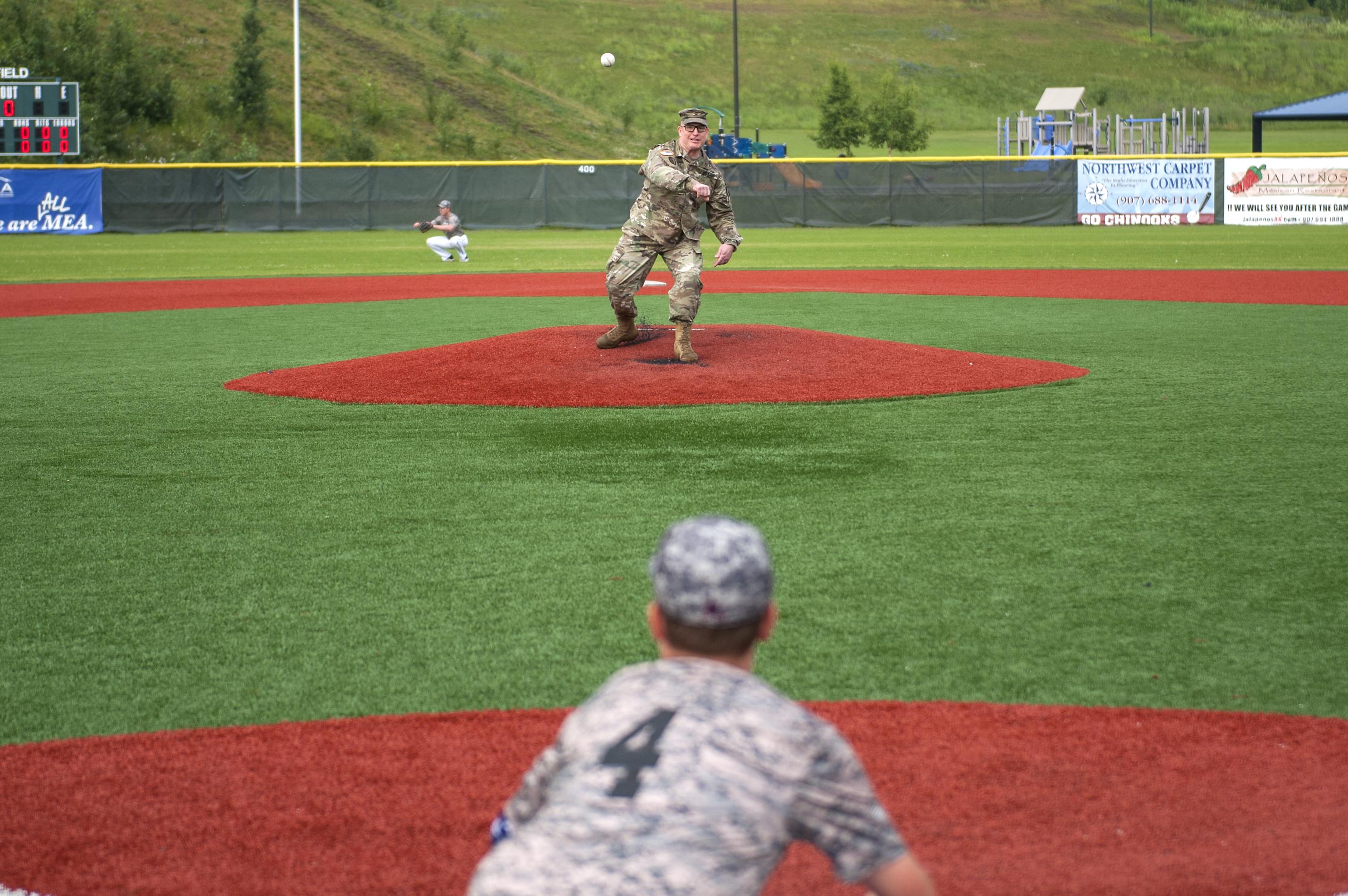 Chugiak-Eagle River Chinooks Military Appreciation Game