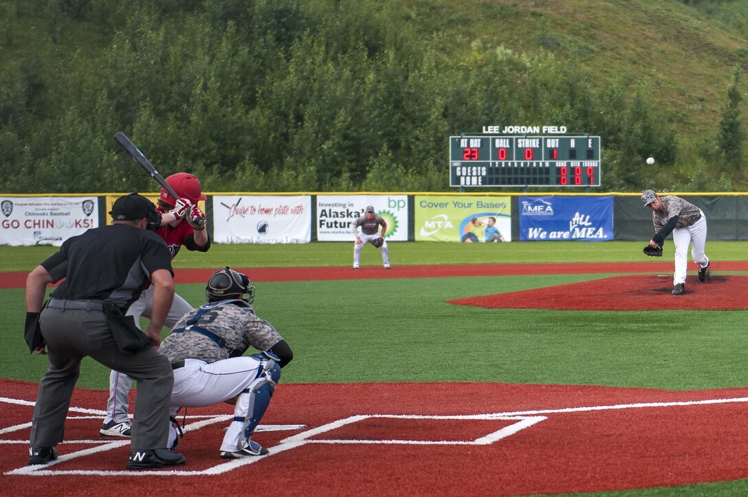 Chugiak-Eagle River Chinooks Military Appreciation Game