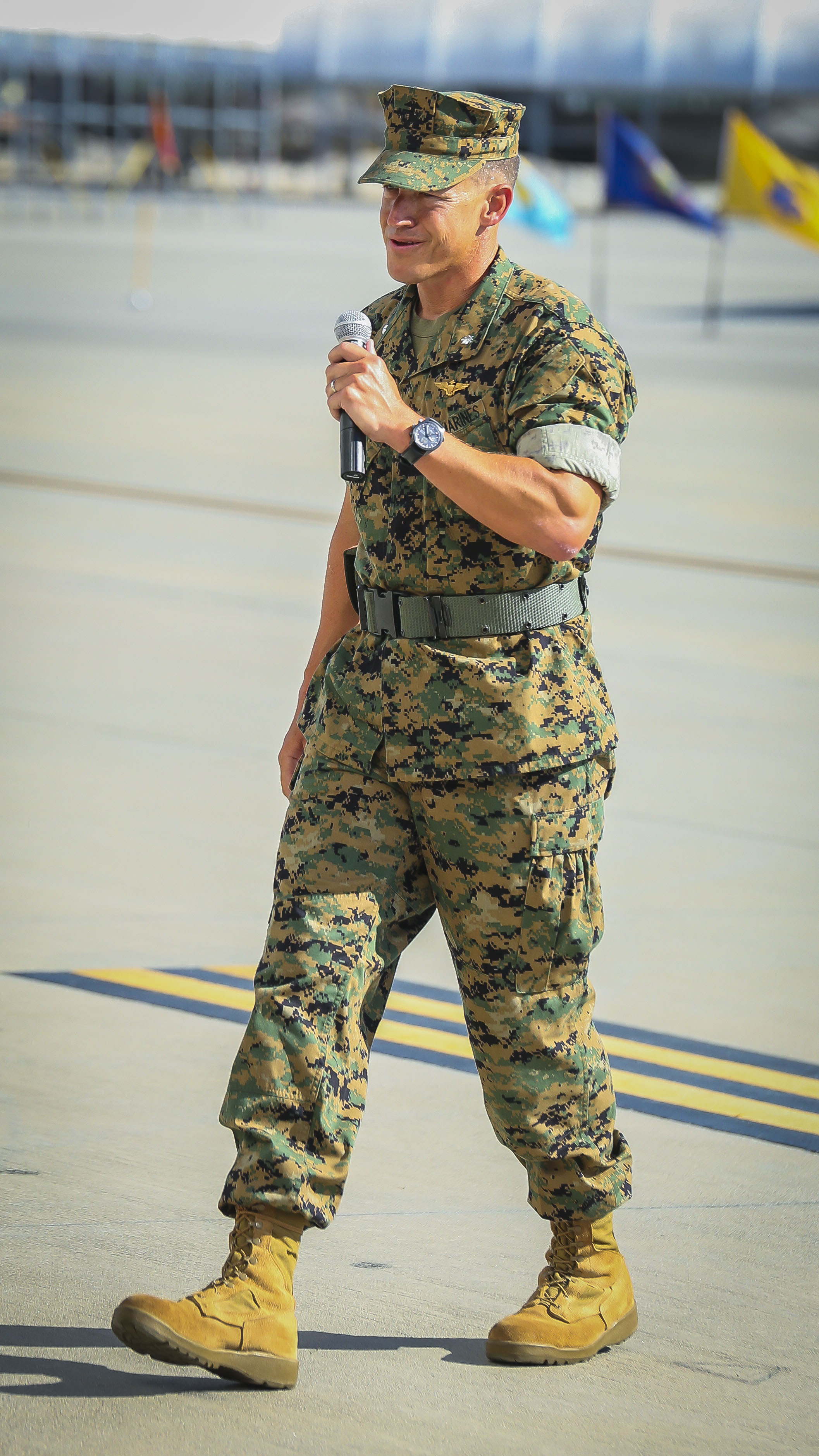 Warlords welcome preston as new sergeant major