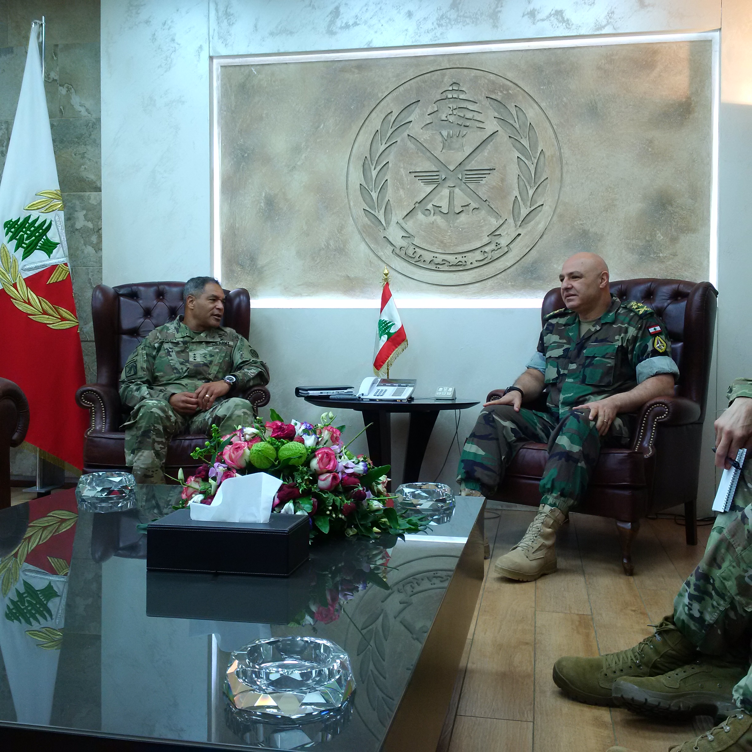 USARCENT CG visits Lebanon