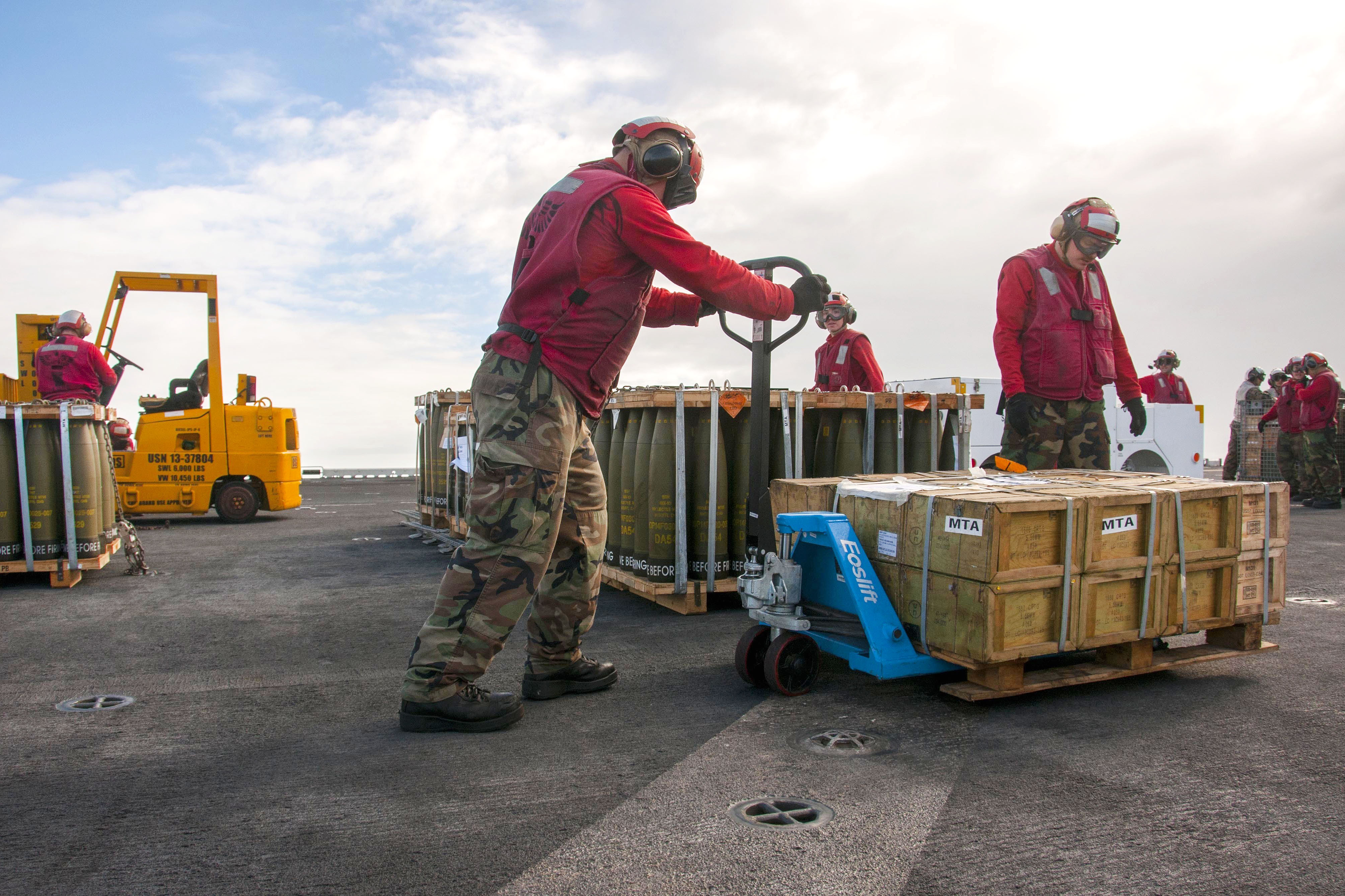 Transporting Ordnance | U.S. Department of War