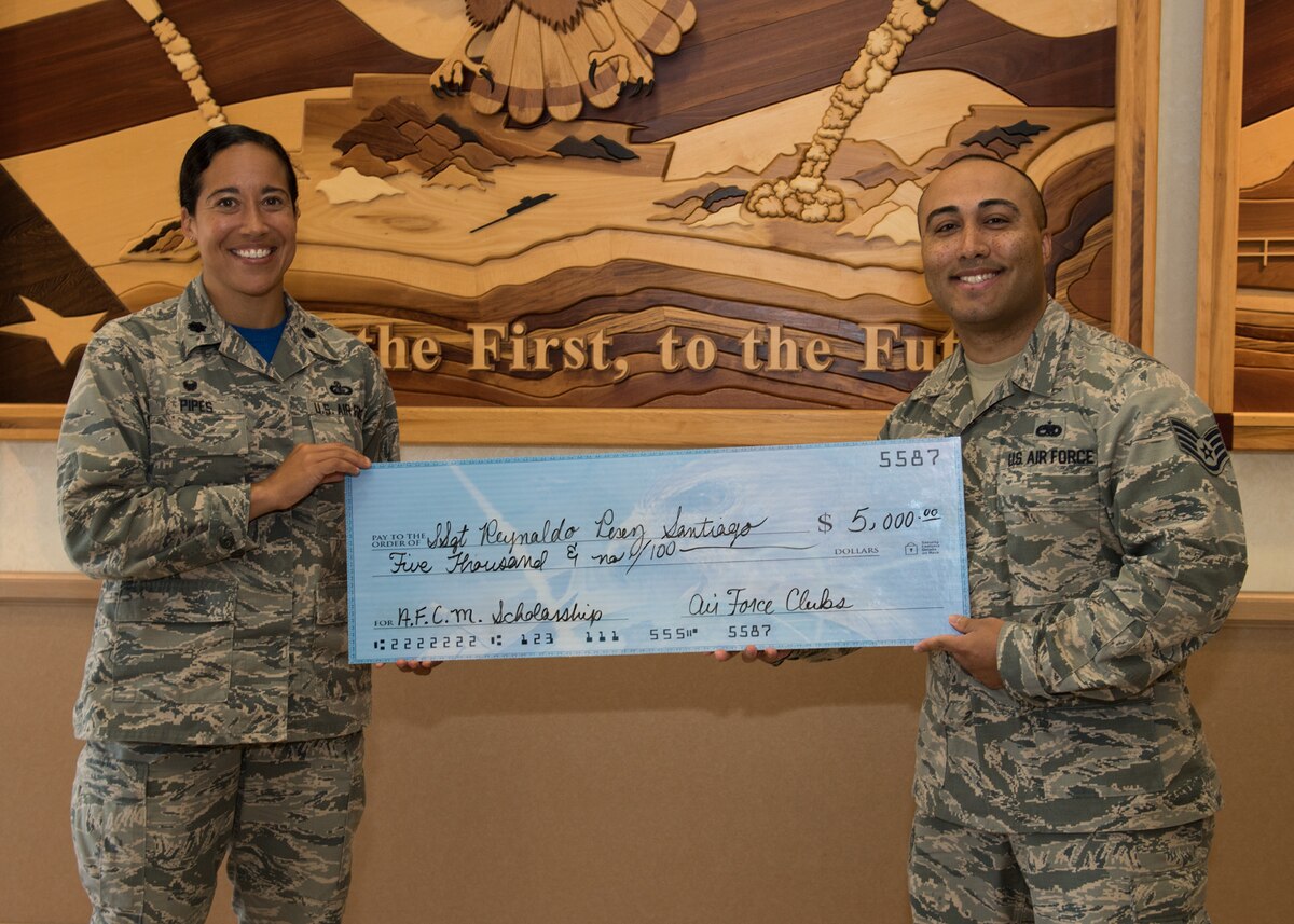 Air Force Clubs member wins $5,000 scholarship > Vandenberg Space Force ...