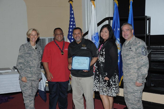 502nd Force Support Squadron captures Air Force-best trifecta