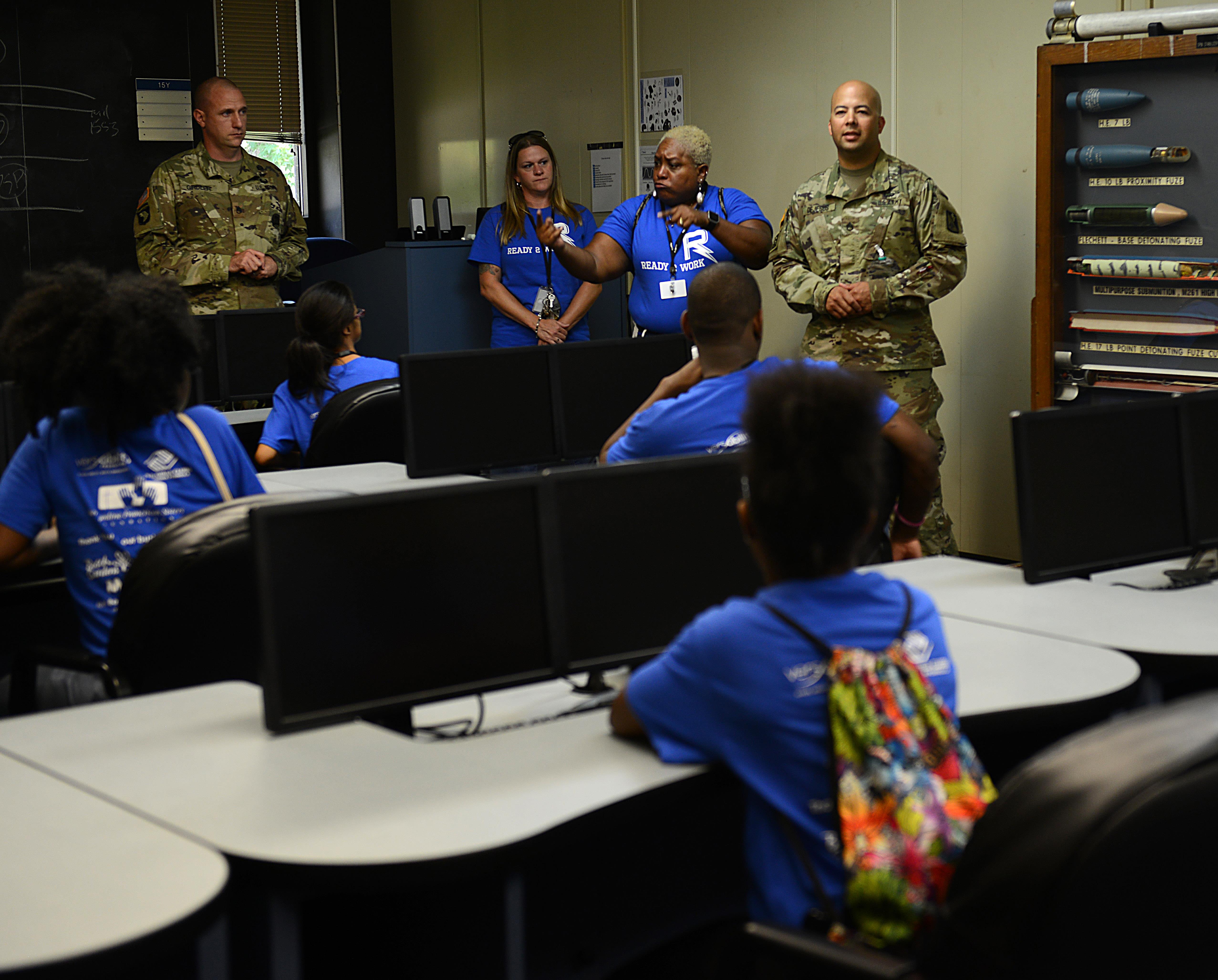 U.S. Army partners with community school program