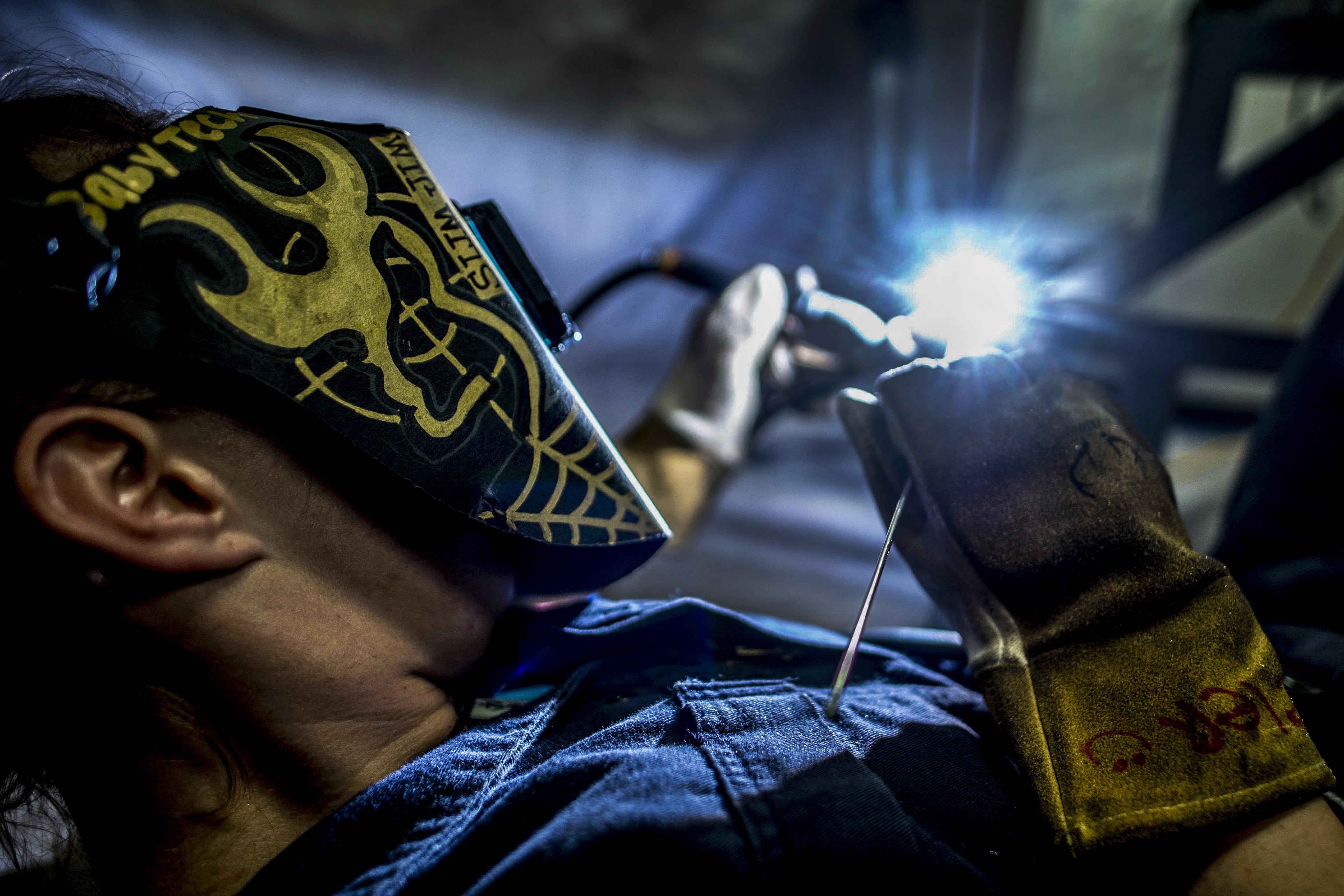 Mess Deck Welder | U.S. Department of War