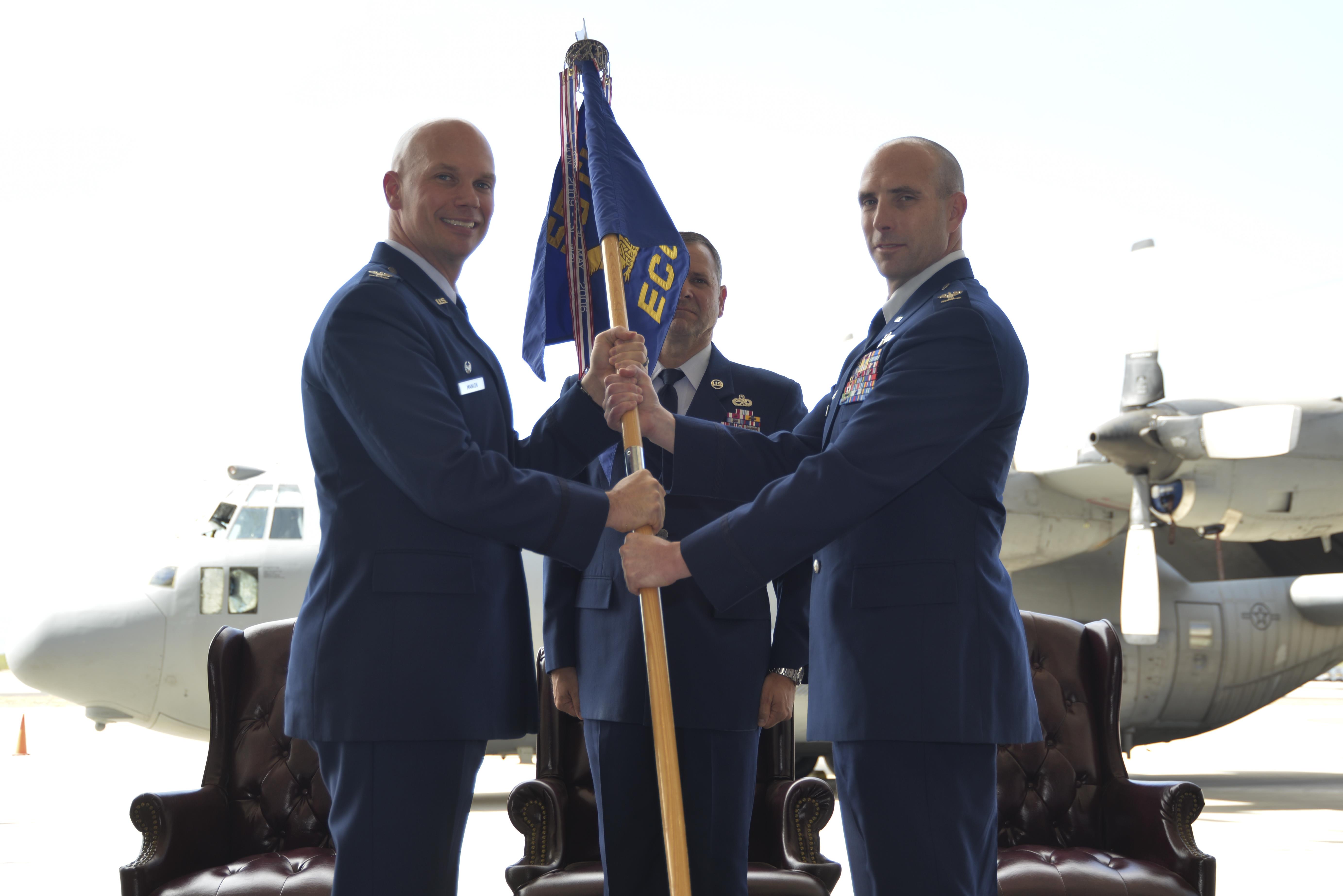 55th ECG welcomes new commander > Offutt Air Force Base > News