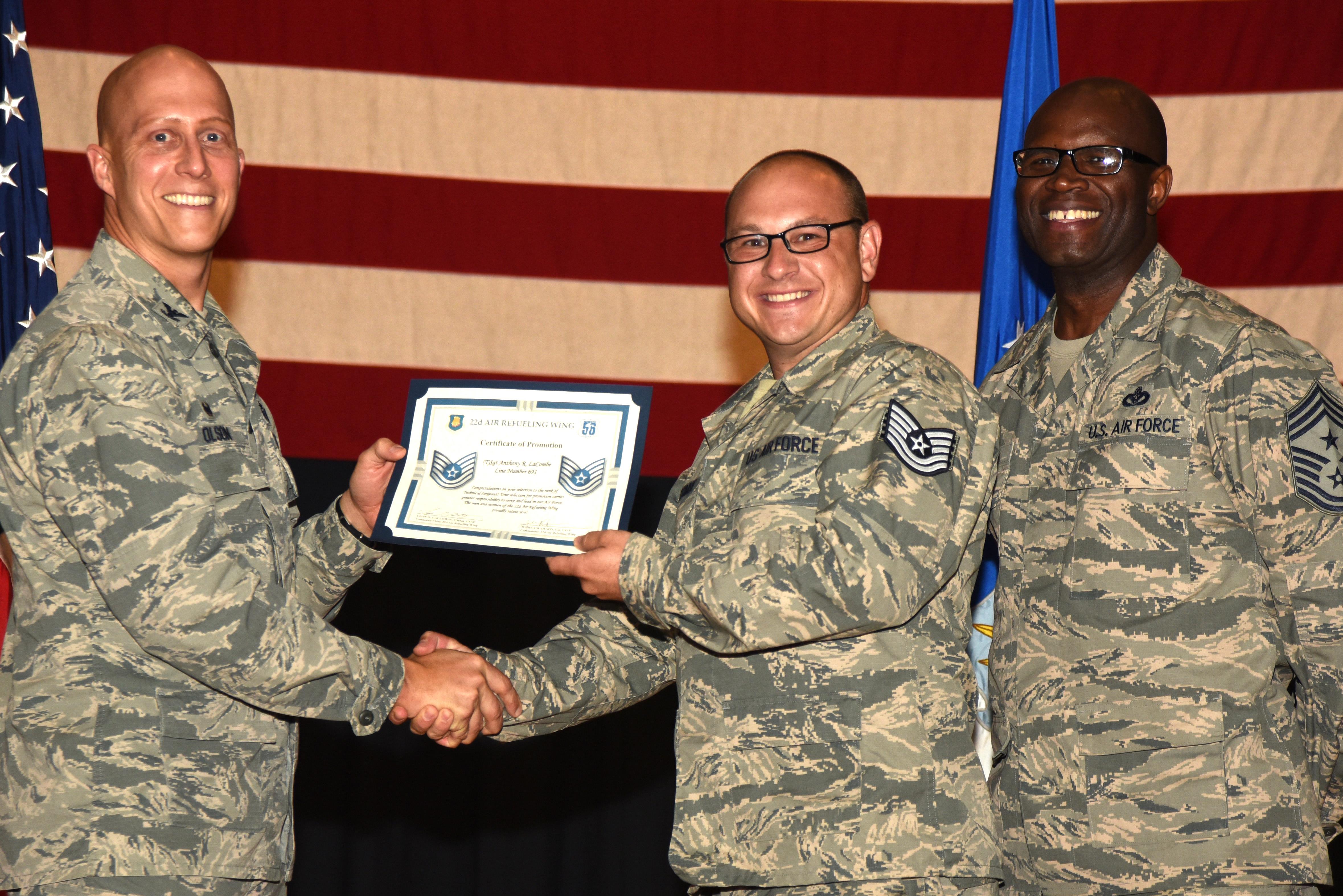 Technical sergeant release party > McConnell Air Force Base > News