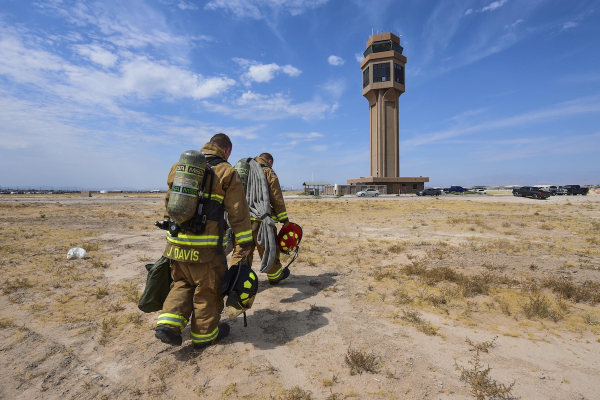 Nellis firefighters: Ready for anything > Nellis Air Force Base ...