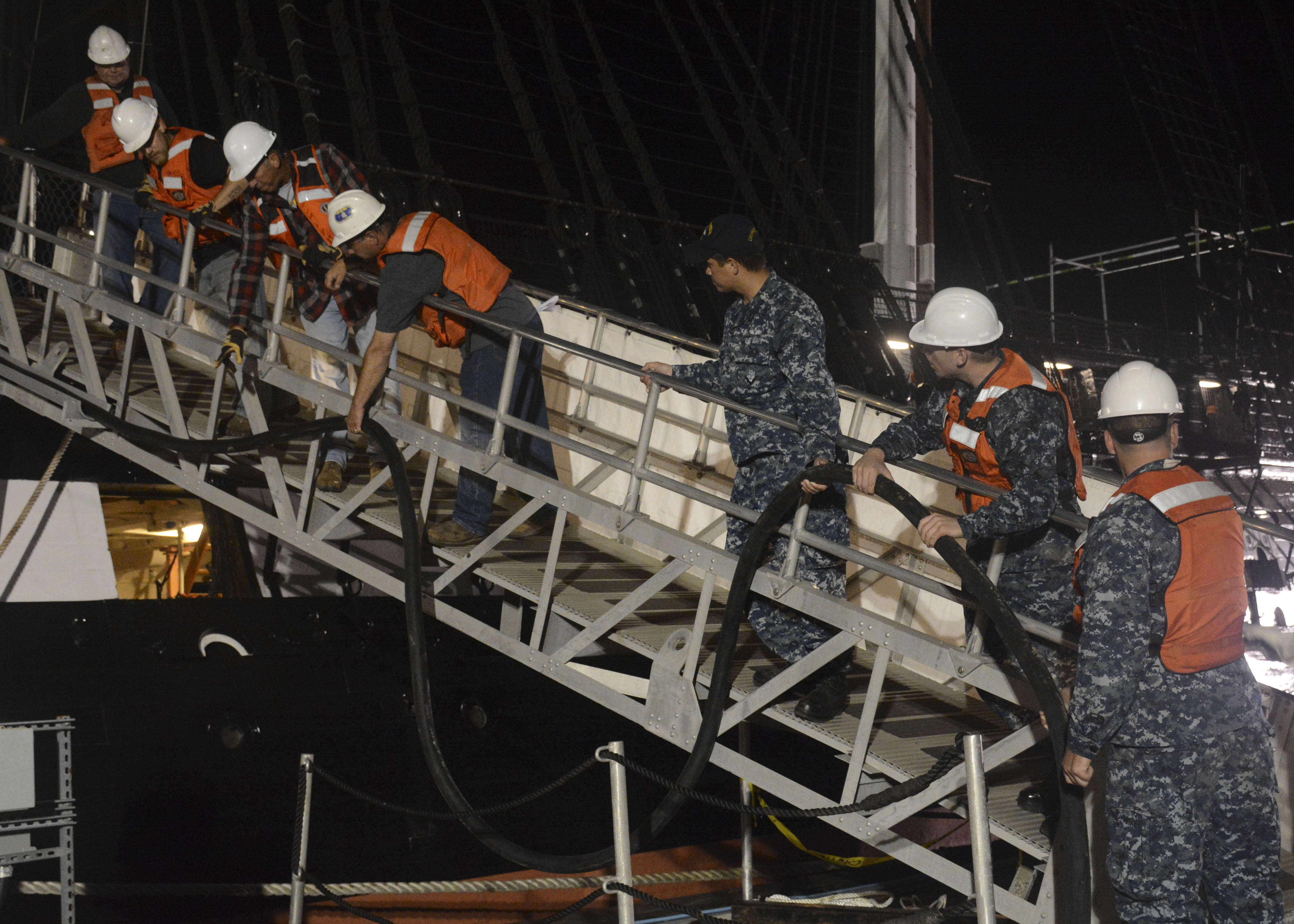 As Restoration Nears Completion, Old Ironsides Returns to Boston Harbor ...