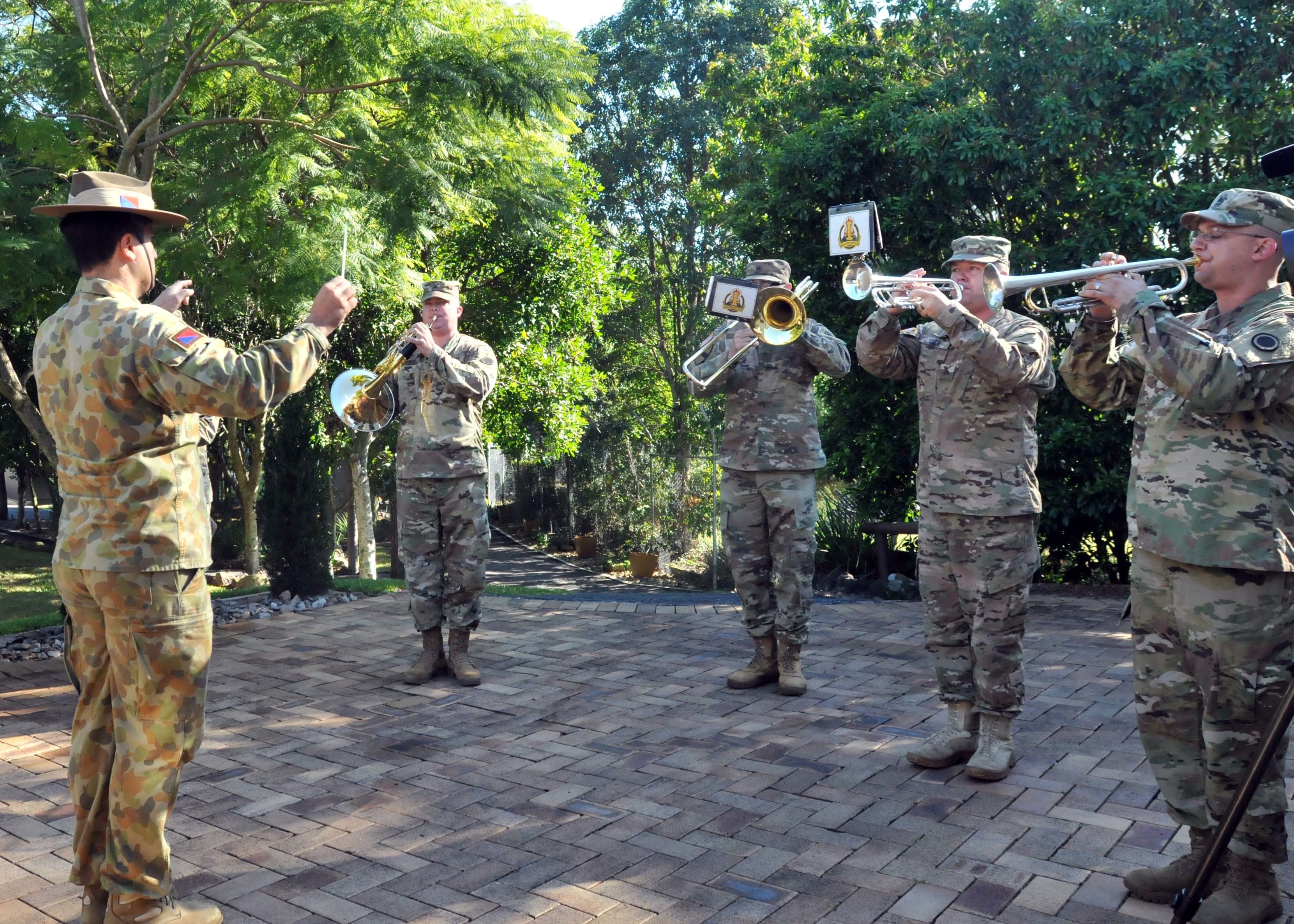 Combined Conducting of America's First Corps Band