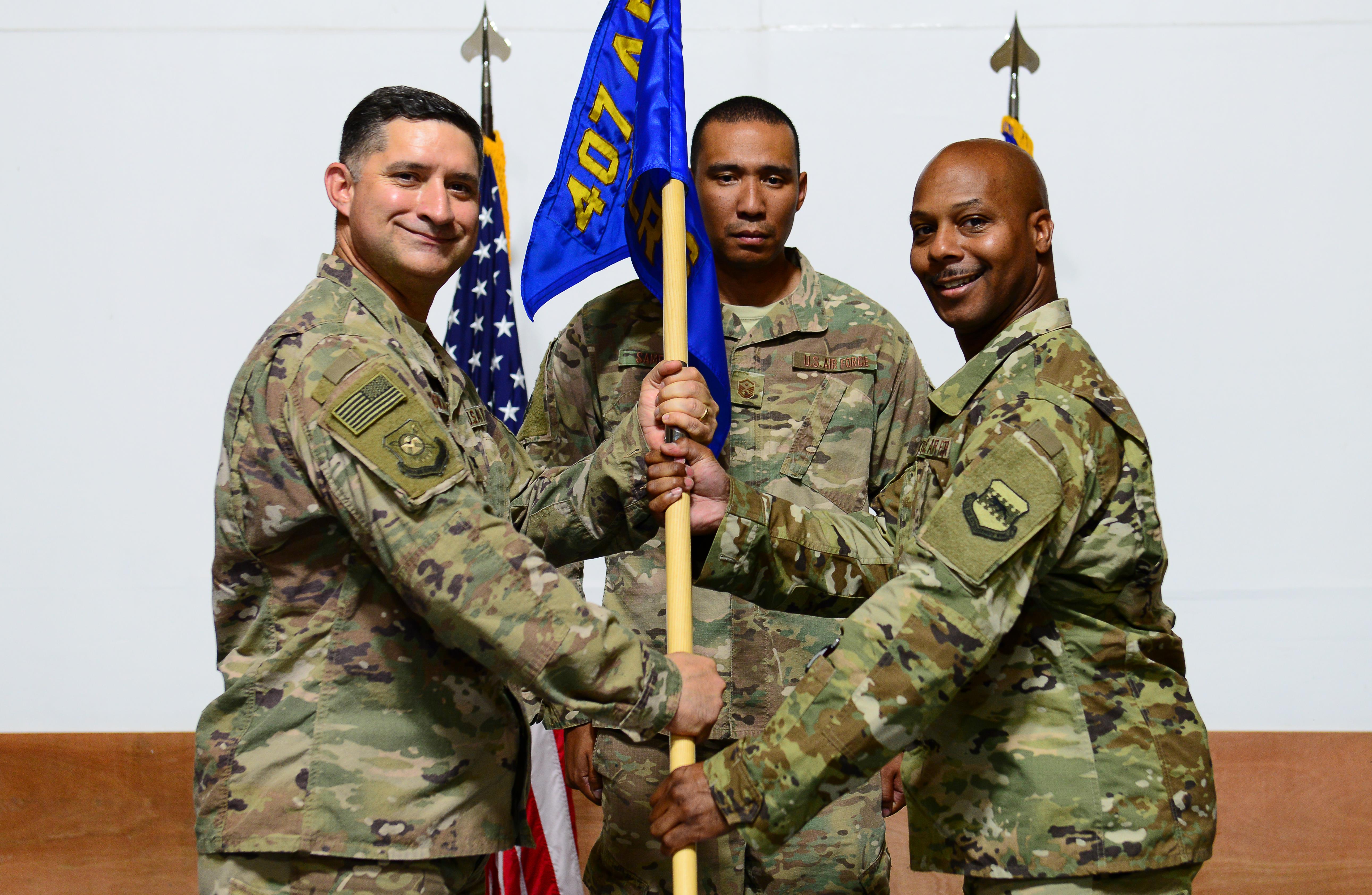 407th AEG Welcomes New Leadership: Uphold the legacy of excellence > U ...