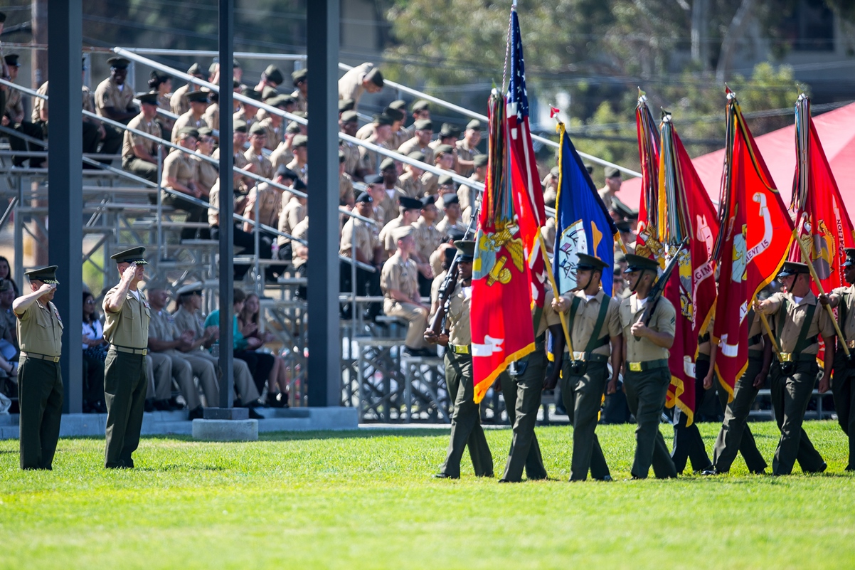 1st MLG Change of Command