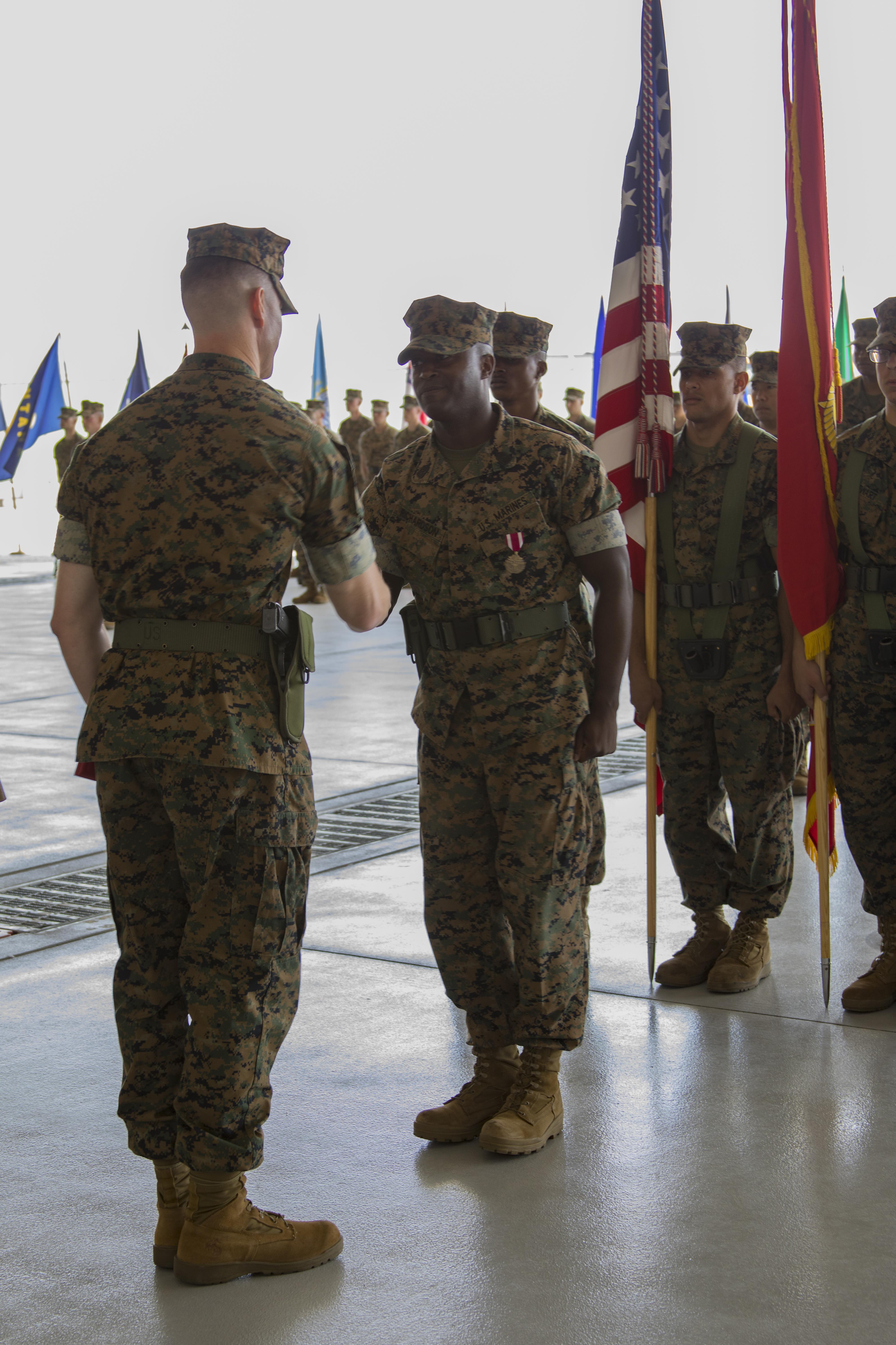 H&HS welcomes new sergeant major > Marine Corps Air Station Iwakuni ...