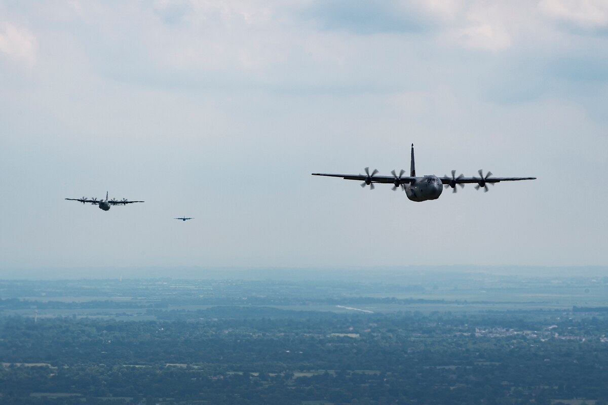 37th AS recreates Normandy landings flying route > Ramstein Air Base ...