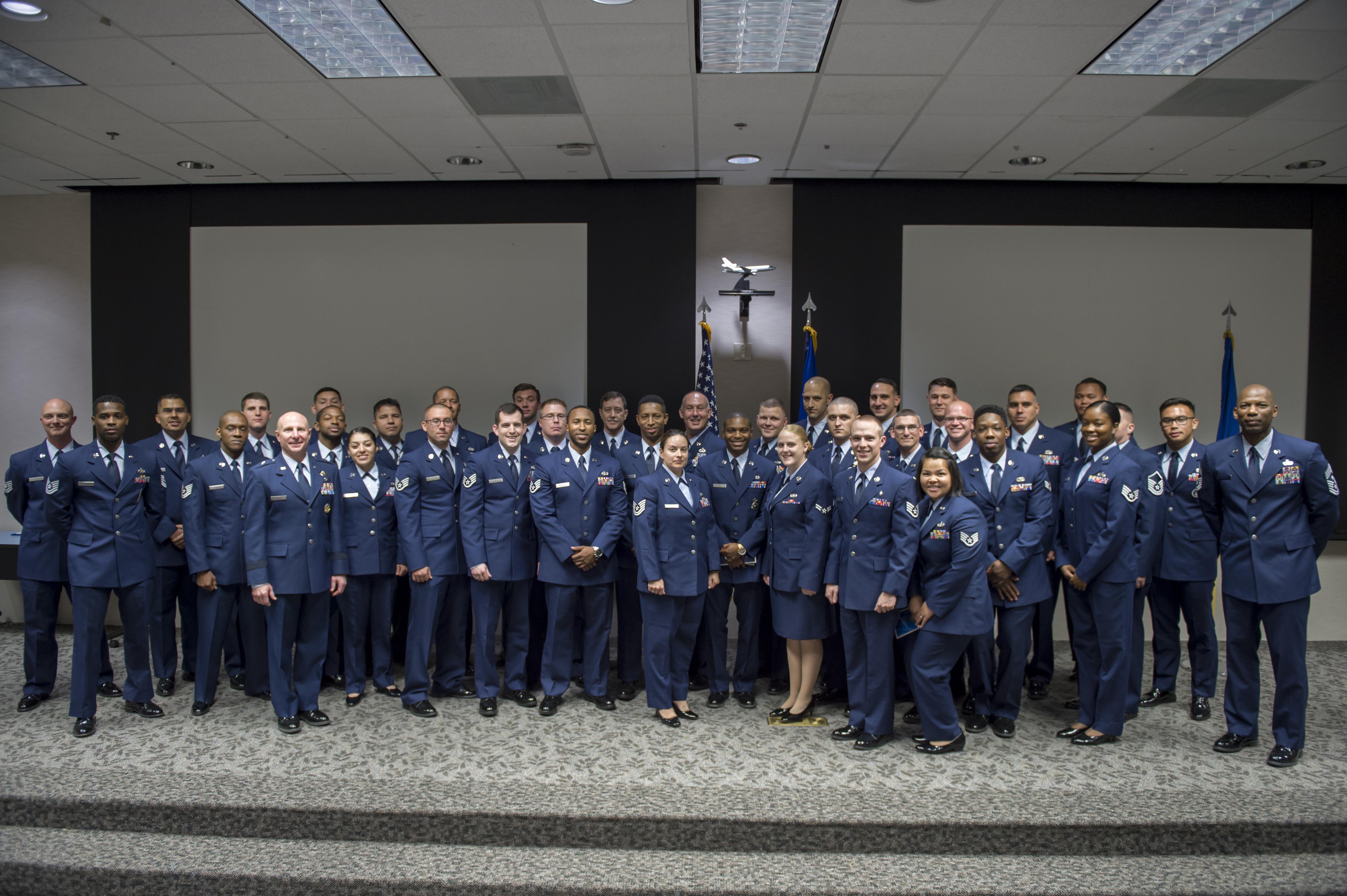 Dozens of degrees handed out at CCAF graduation > Edwards Air Force ...