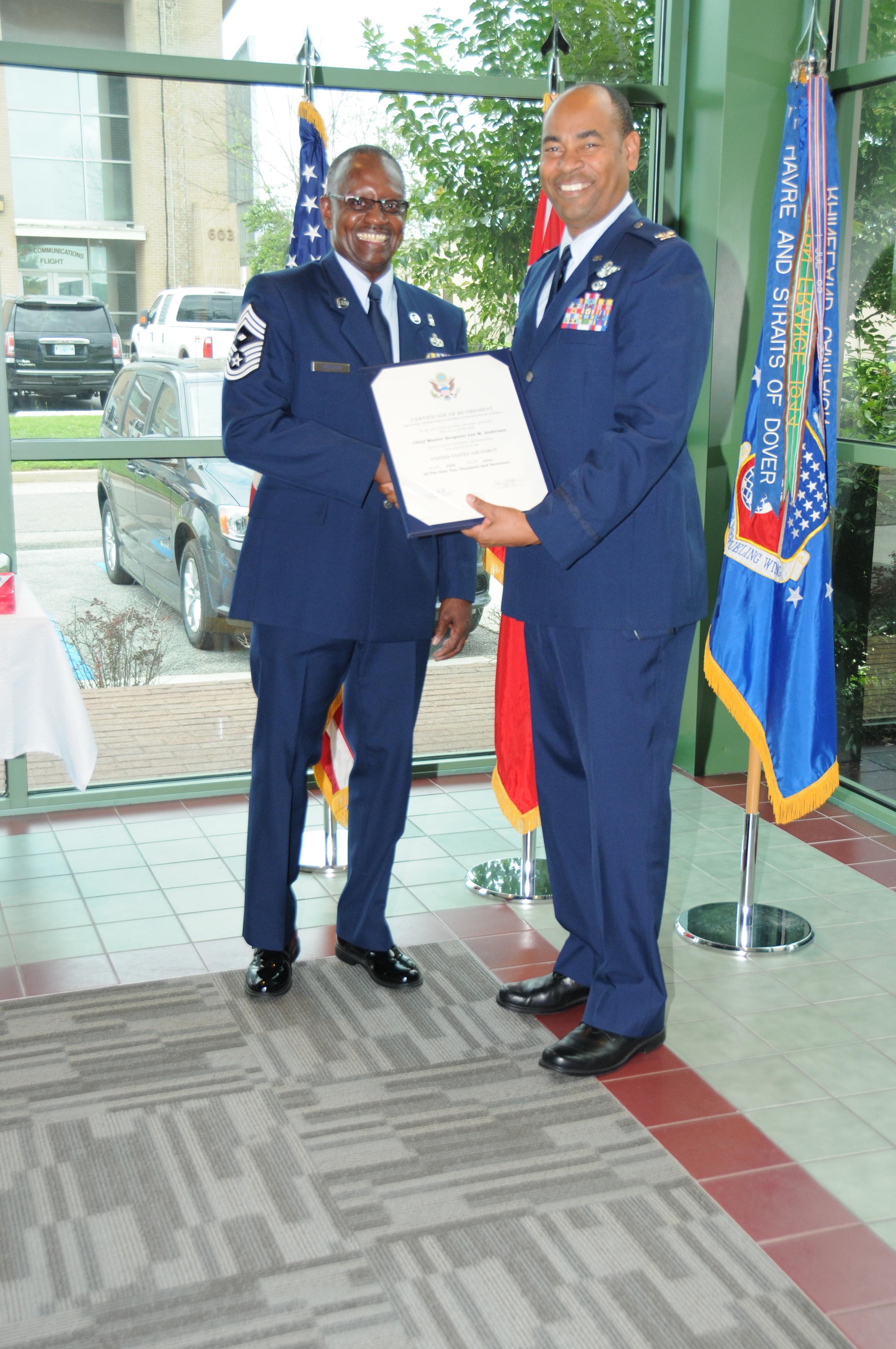 Chief Anderson Retires