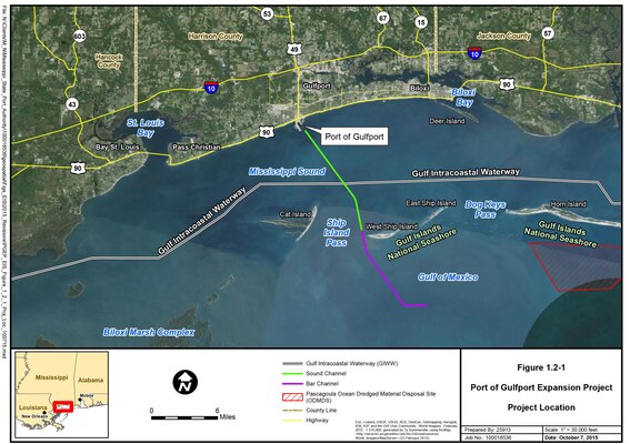 USACE releases Final EIS for proposed Port of Gulfport Expansion ... USACE releases Final EIS for proposed Port of Gulfport Expansion ...