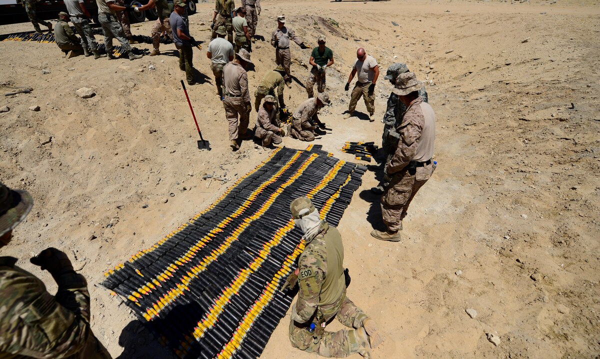 USAF, USMC EOD conduct operations together > U.S. Air Forces Central > News