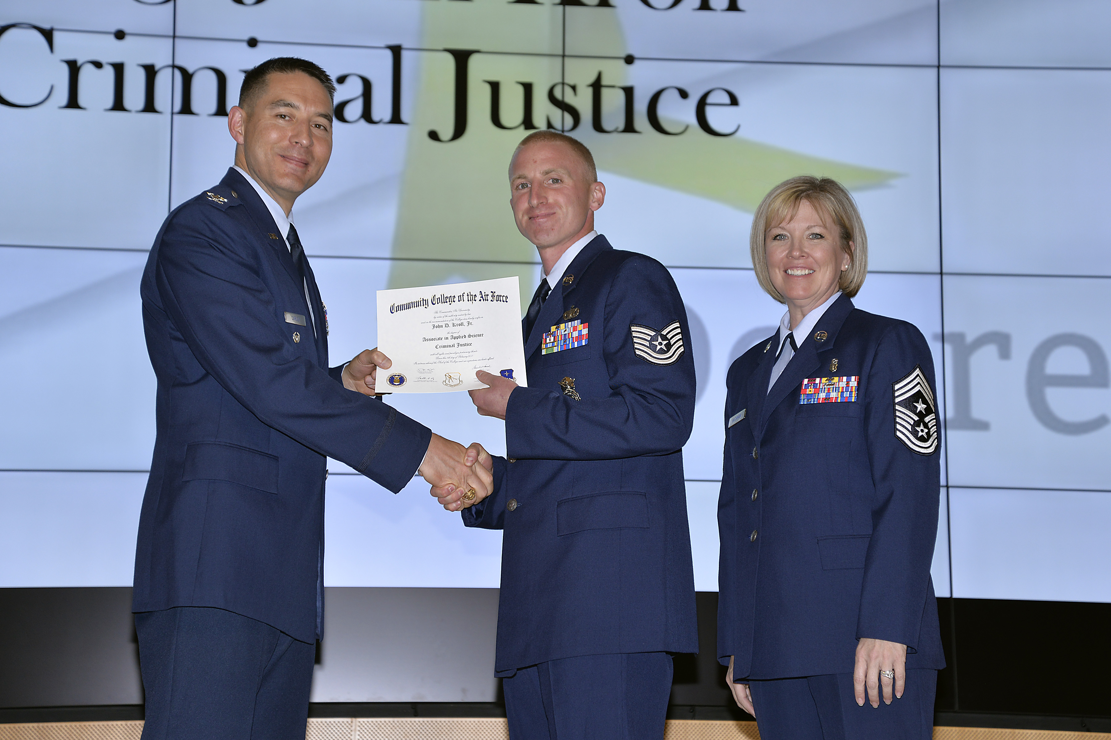 An educational milestone: 38 Airmen earn CCAF degrees > United States ...