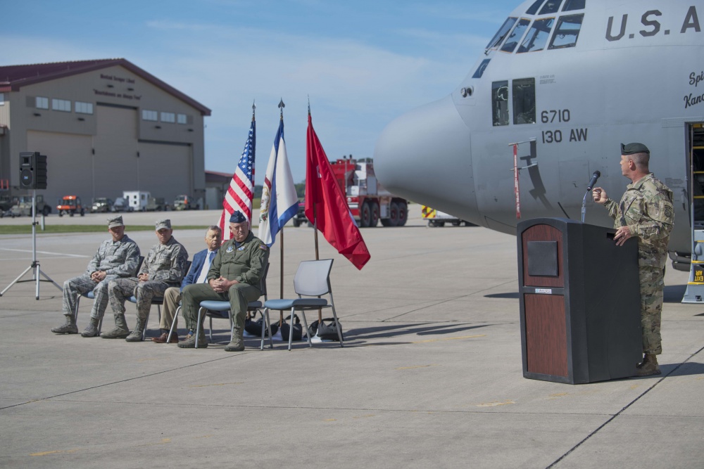 “Spirit of the Kanawha Valley” unveiled at 130th Airlift Wing