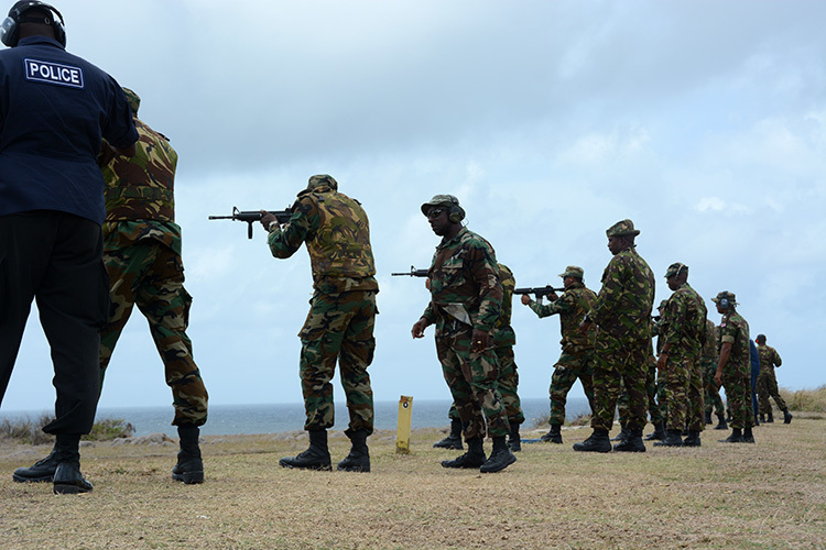 Live fire exercise - Tradewinds 2017