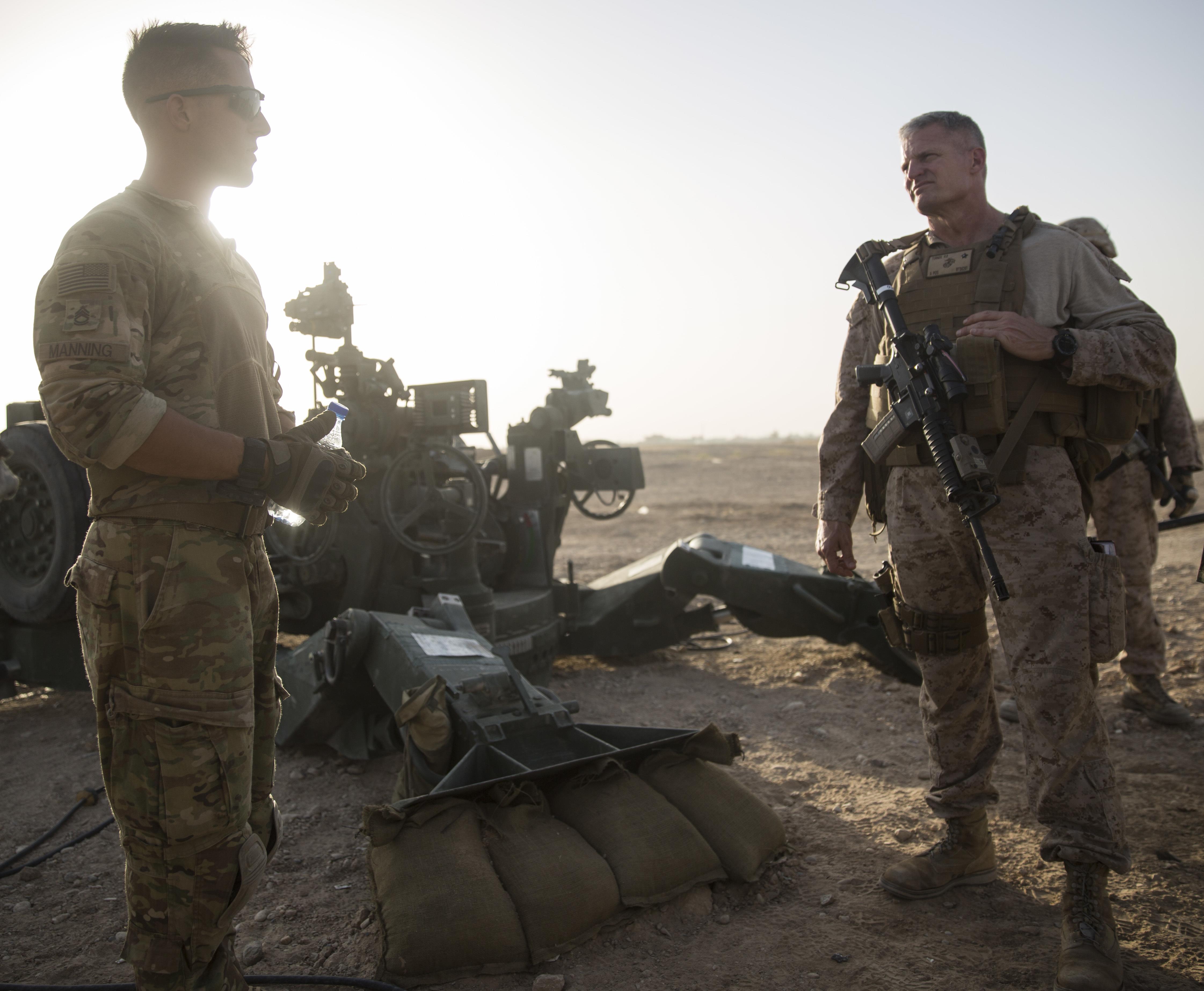 Superior Firepower: U.S. Army M-777 arrives at Bost Airfield to support ...