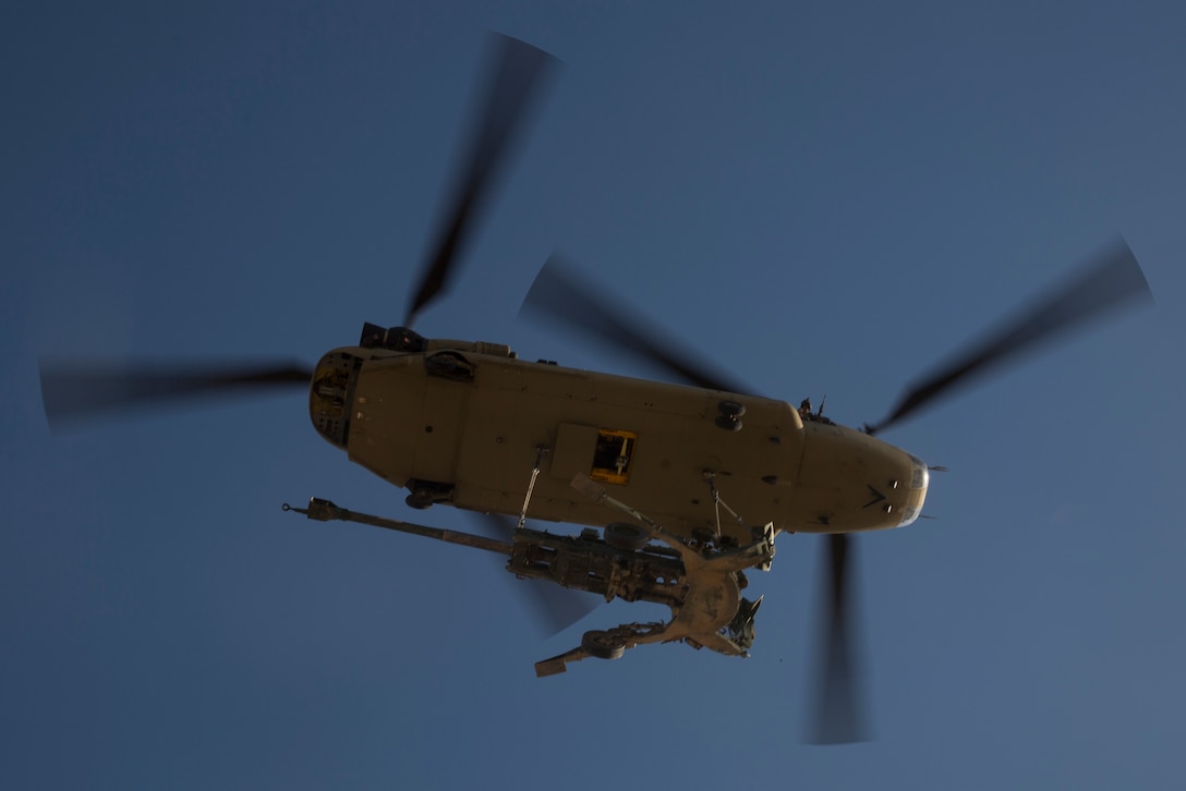 Superior Firepower: U.S. Army M-777 arrives at Bost Airfield to support ...