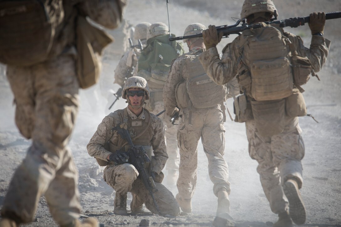 1/8 Alpha assaults desert stronghold