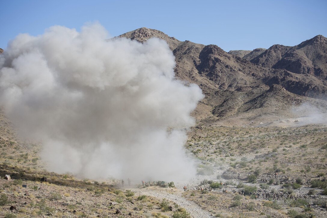 1/8 Alpha assaults desert stronghold