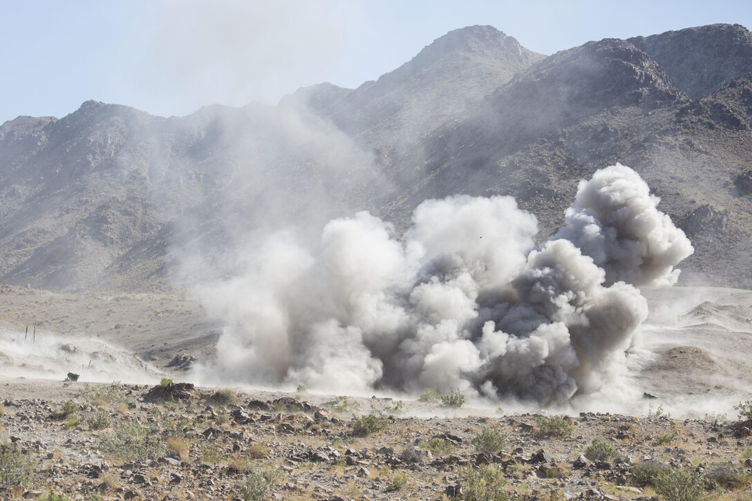 Charlie completes reinforced company assault exercise