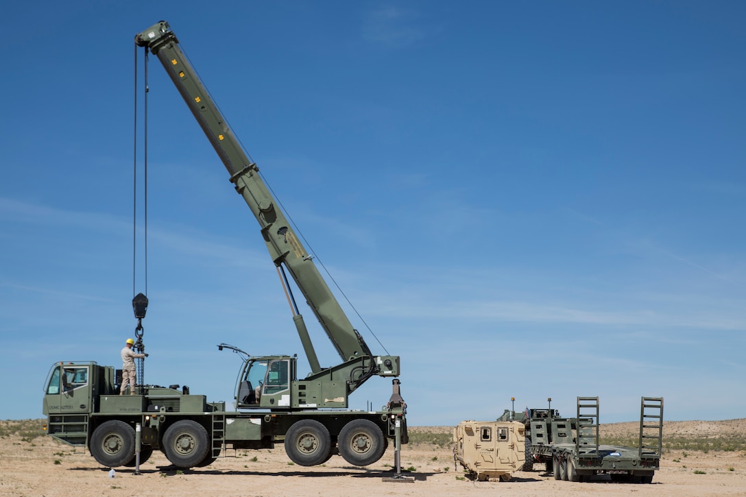 MAGTF-3 vehicle recovery training