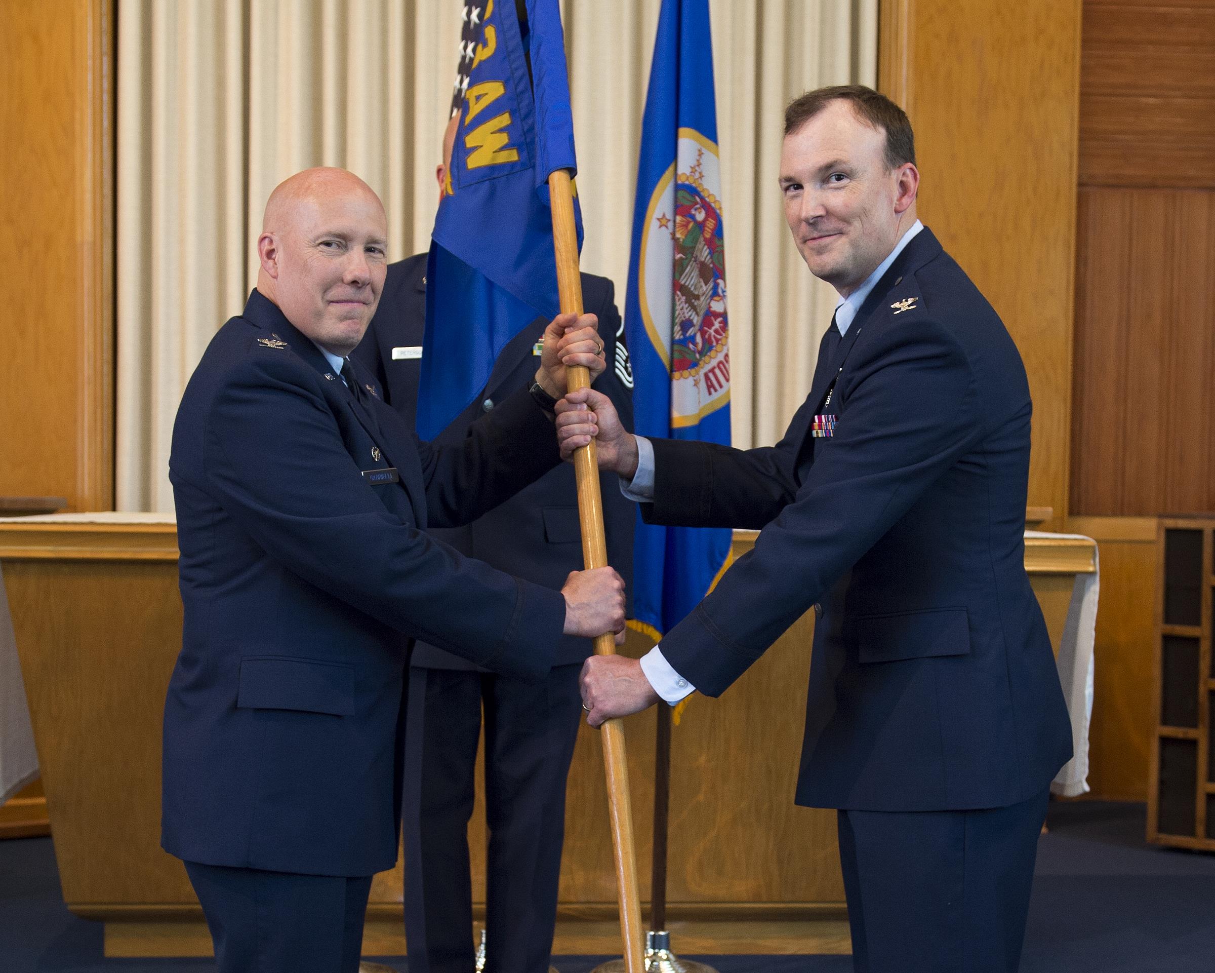 133rd Medical Group Change of Command