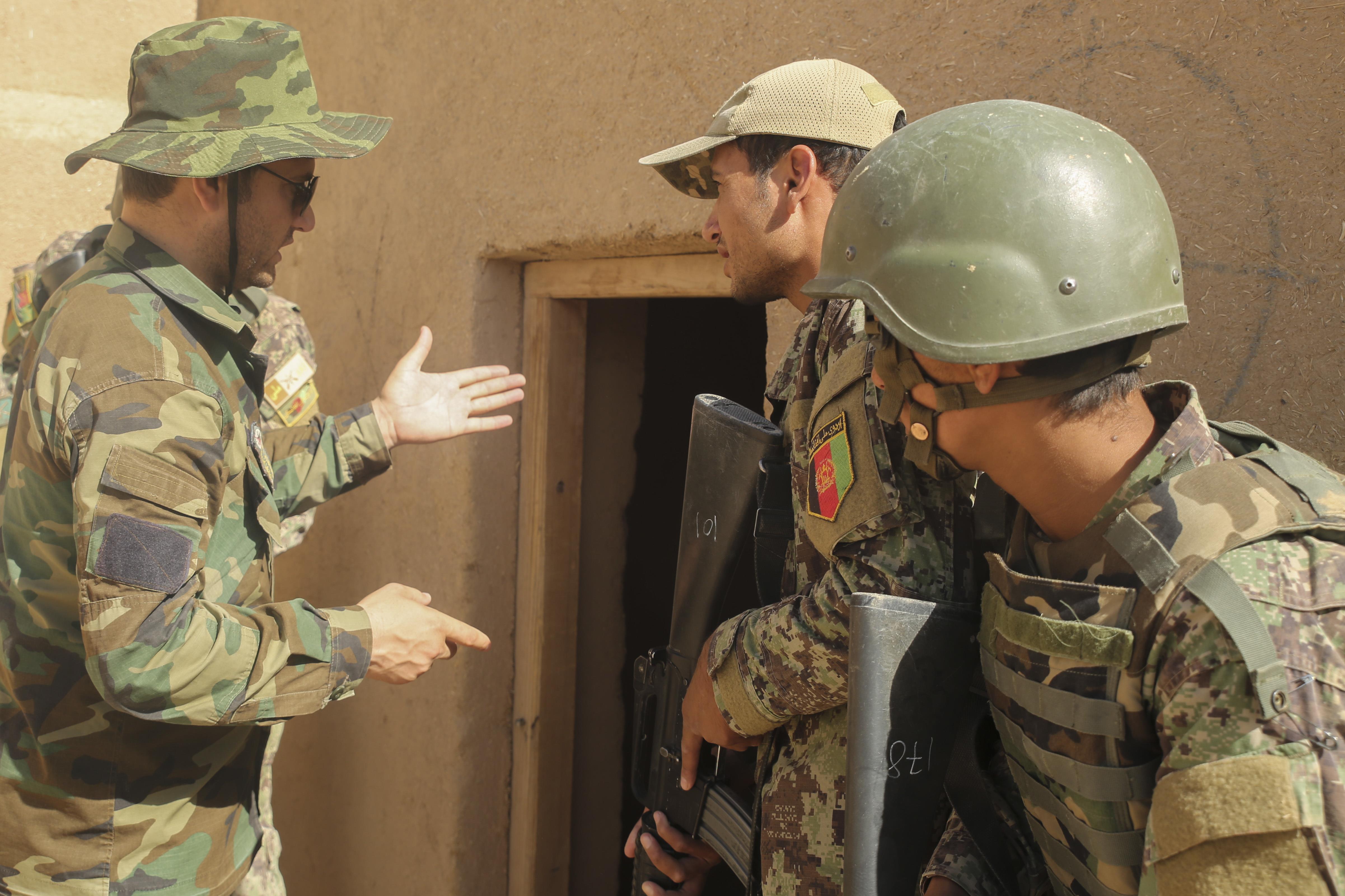 ANA soldiers continue building infantry skills through operational ...