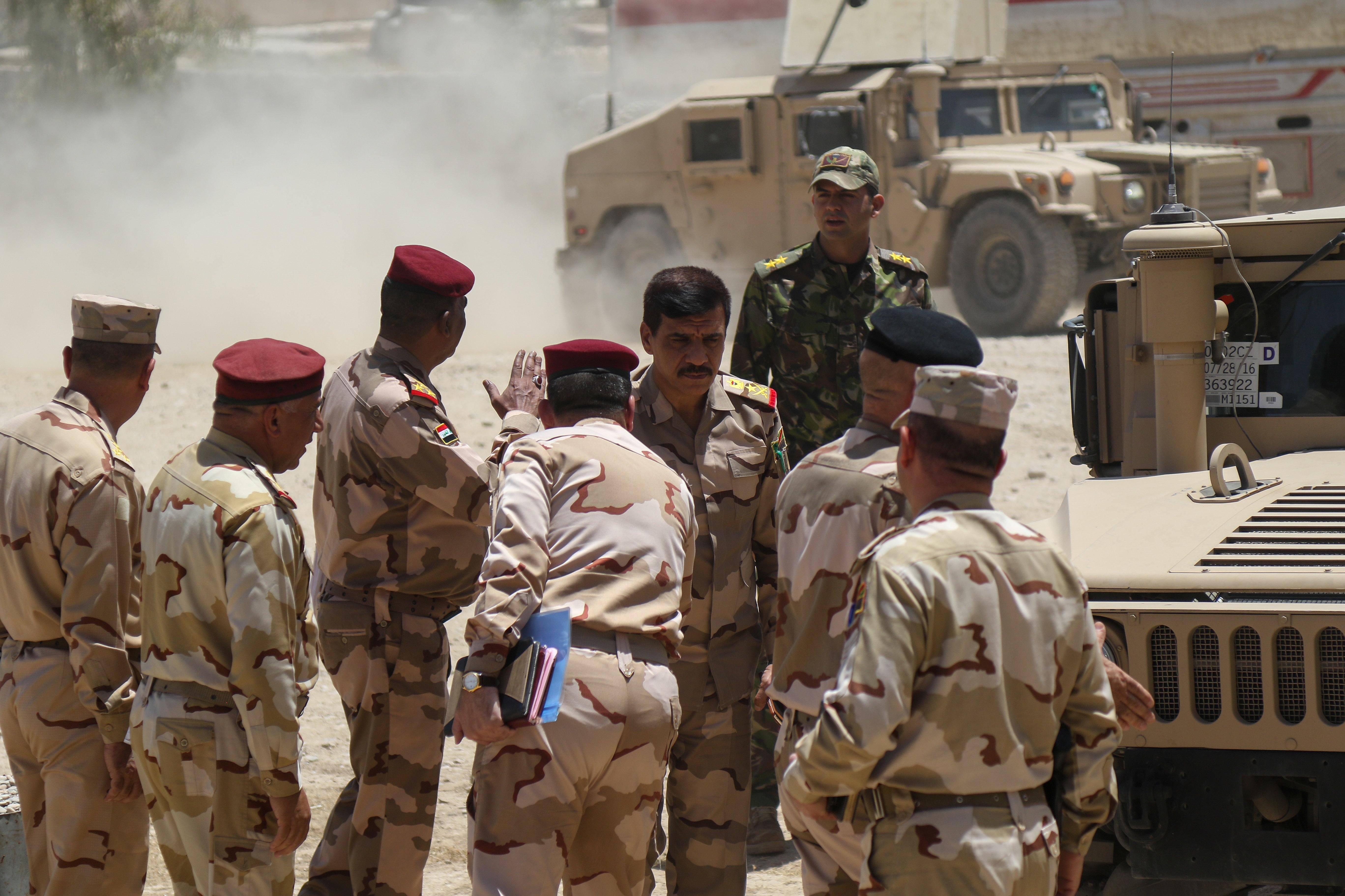 U.S. forces advise and assist Iraqi partners in fight for Mosul