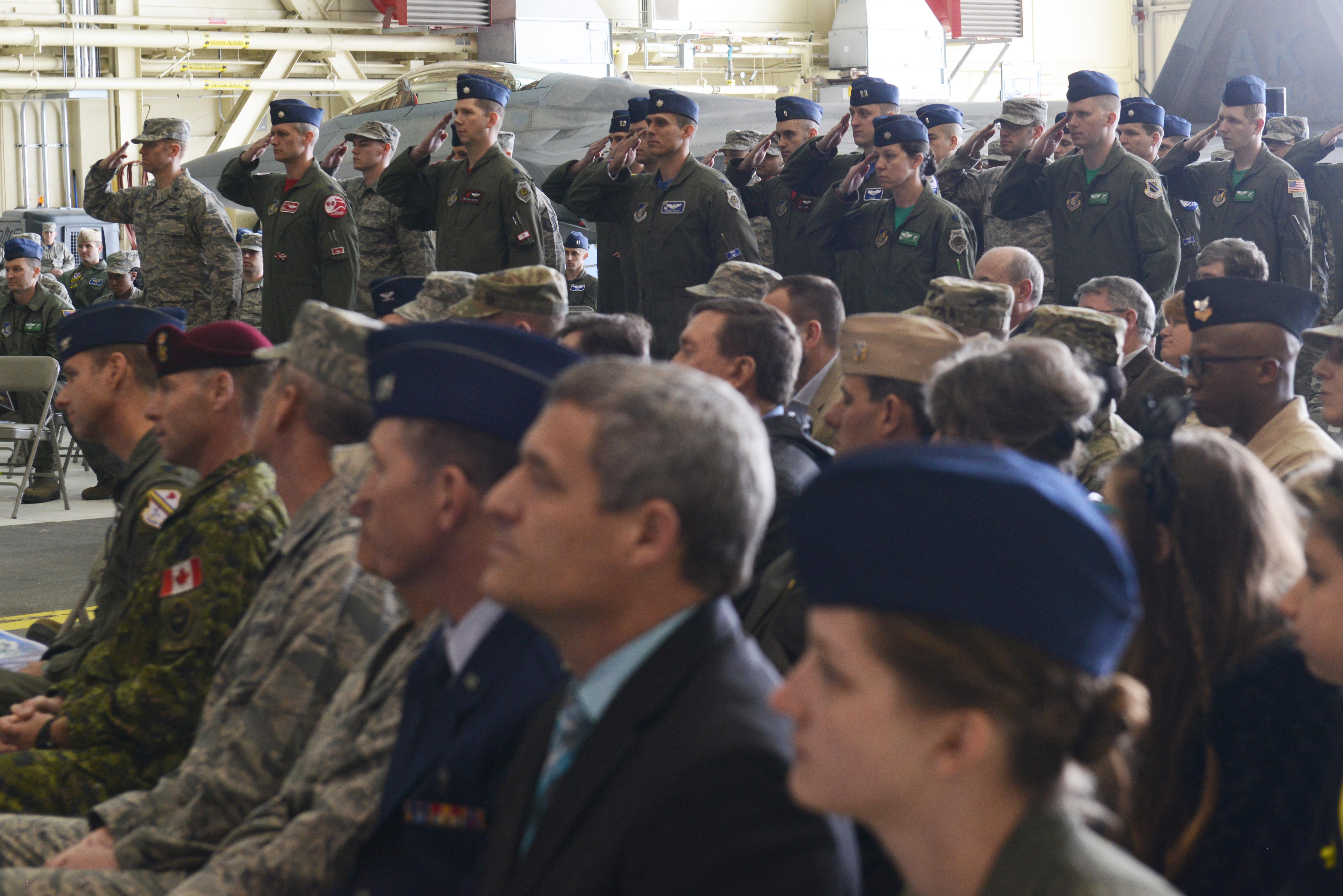 3rd Operations Group Change of Command May 2017