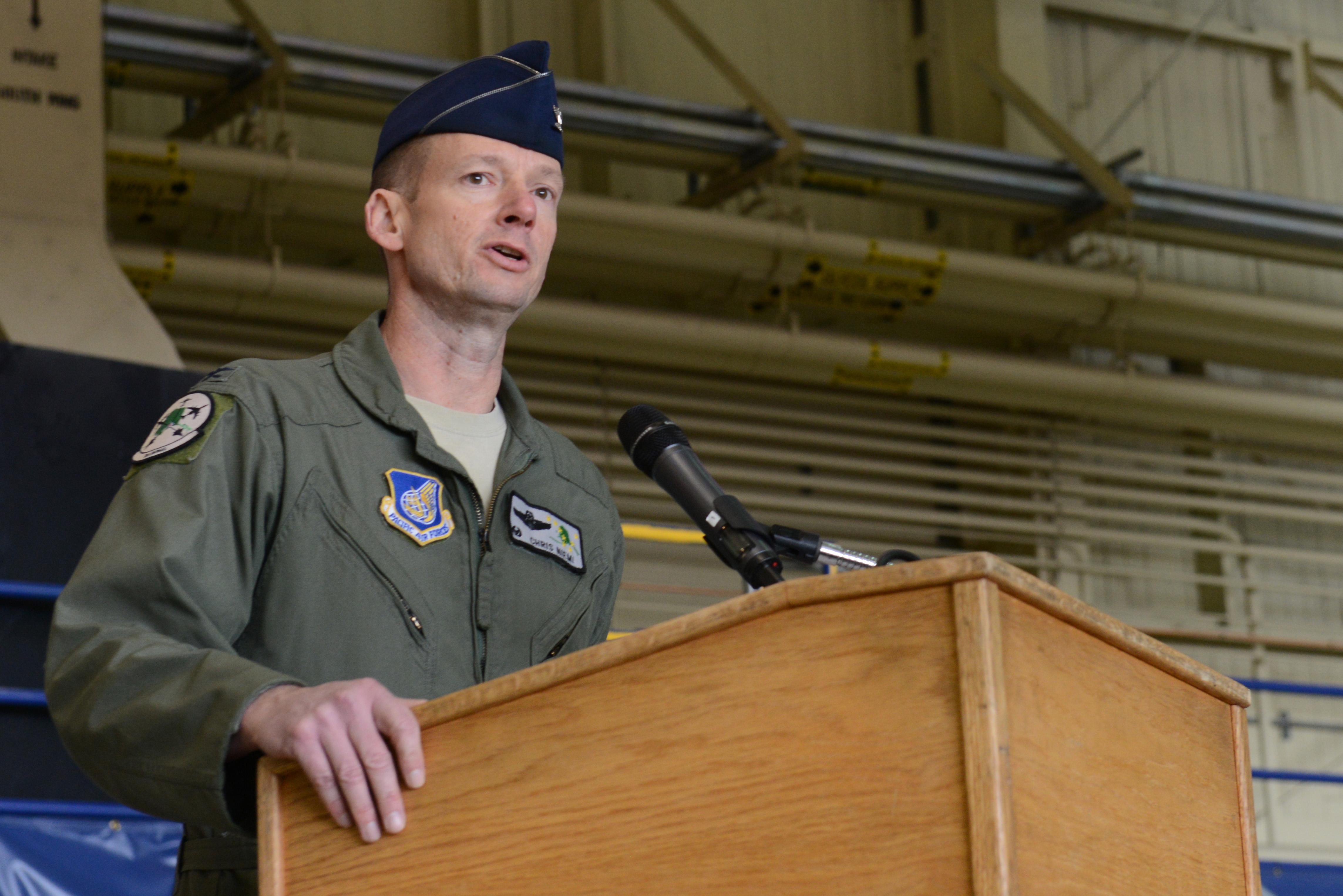 3rd Operations Group Change of Command May 2017