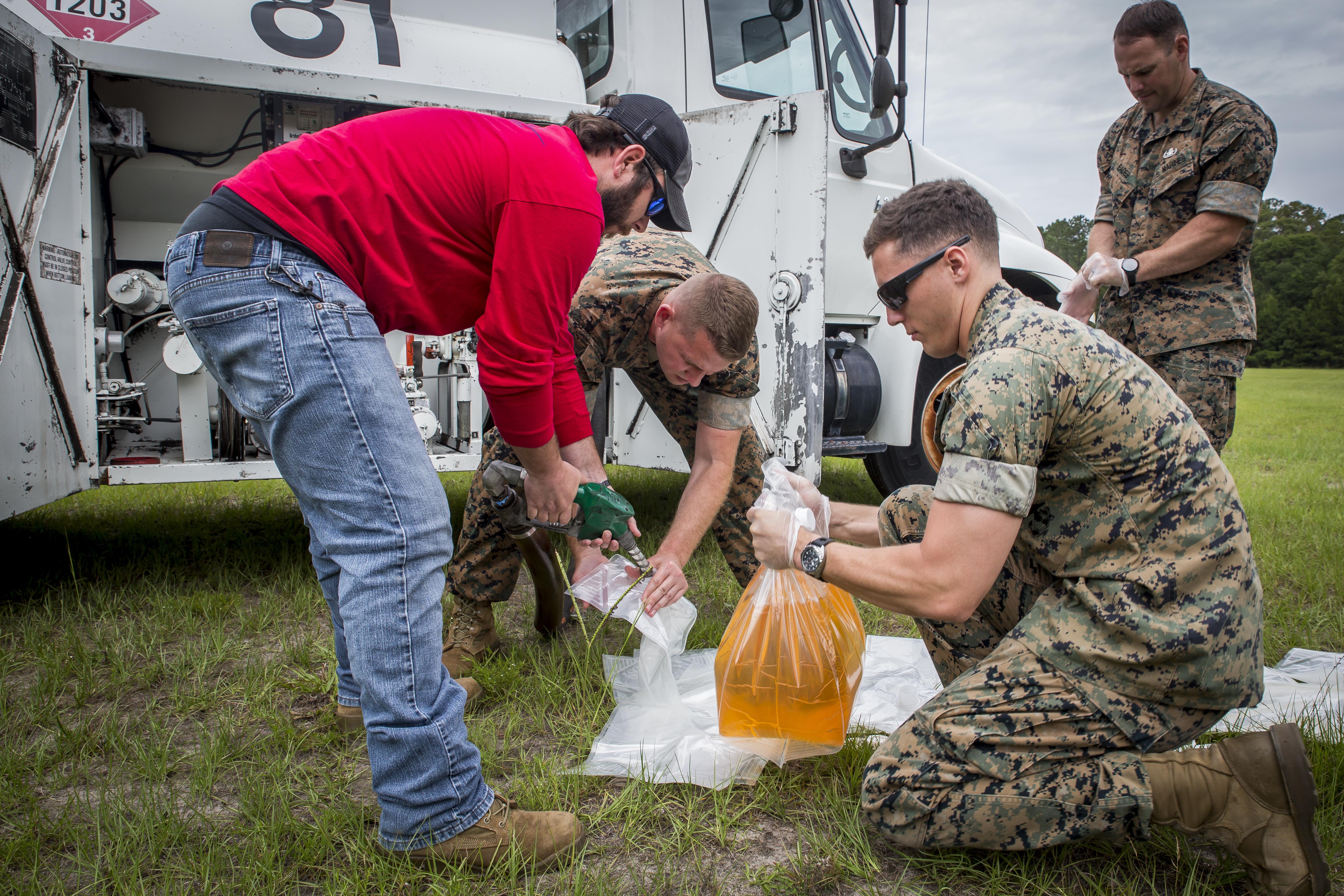 MCAS Beaufort conducts demolition exercise: Wall of Fire > Marine Corps ...