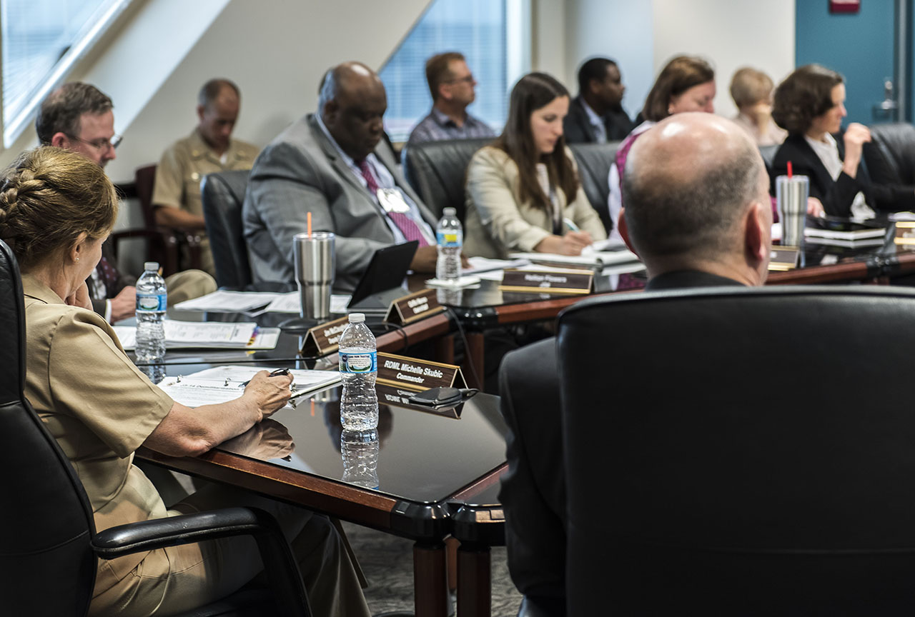 DLA Land and Maritime senior leaders and members of the DLA Agency ...