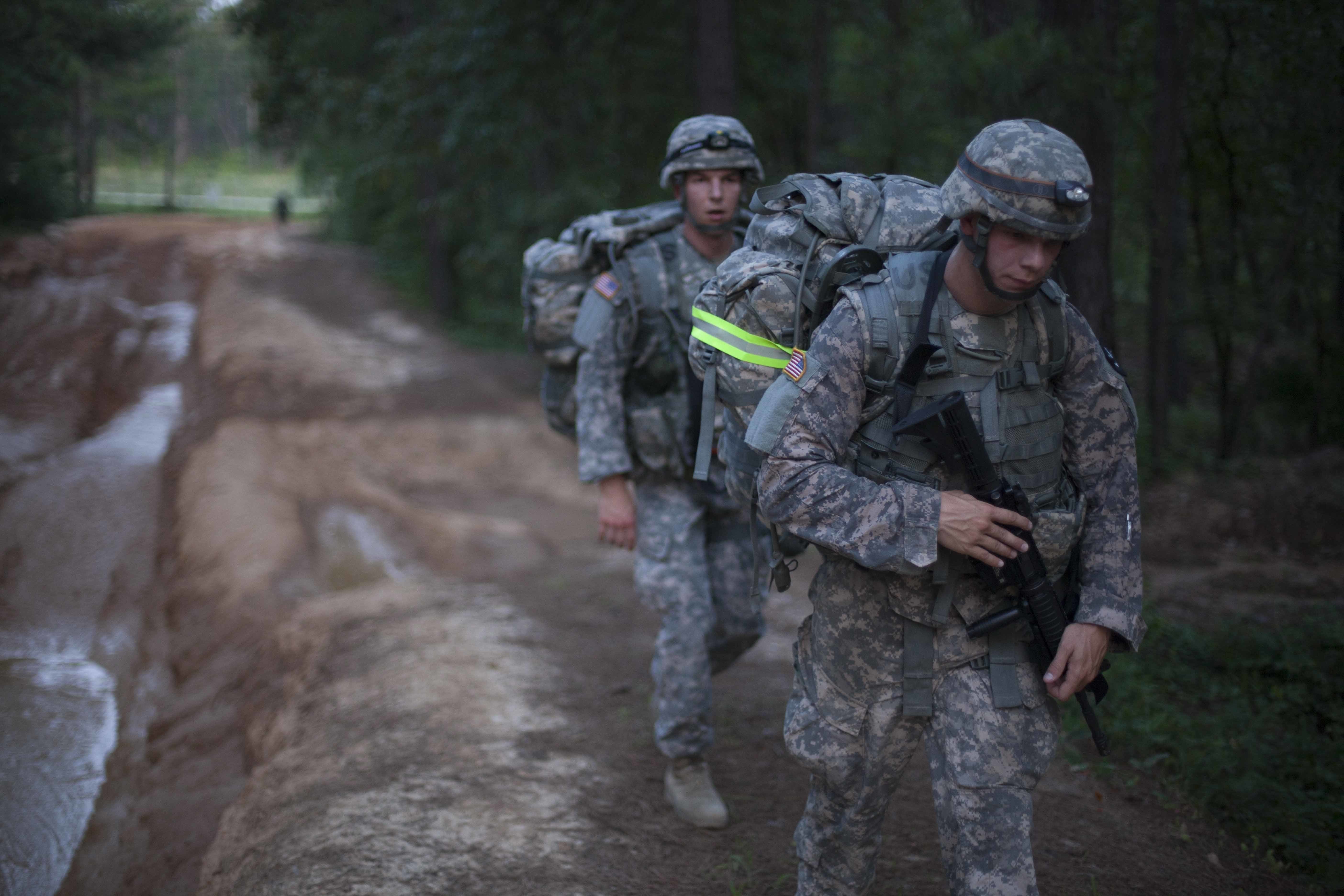2017 U.S. Army Best Warrior Competition - Ruck March