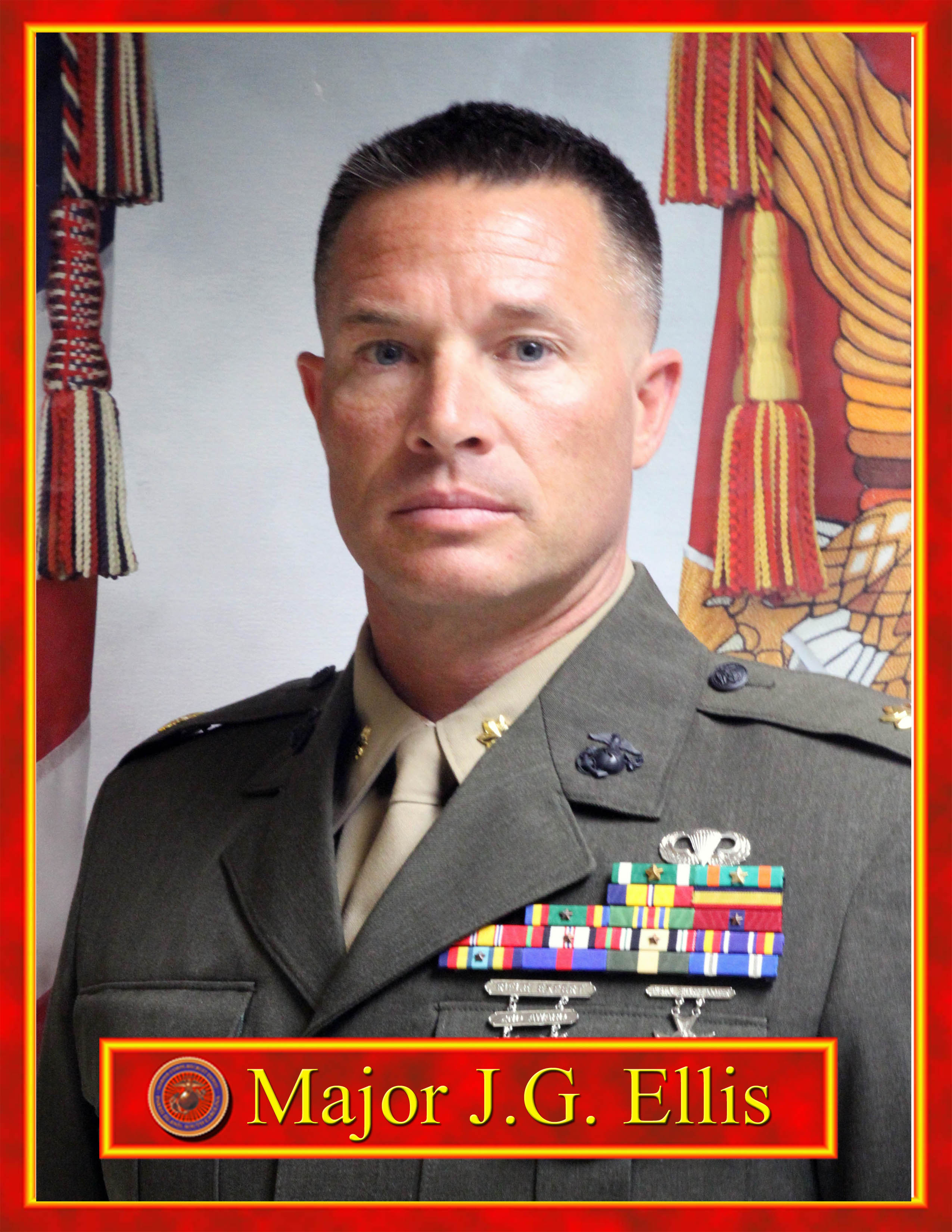 Maj. Jason G. Ellis > 6th Marine Corps District > Leaders