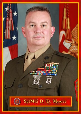 Sgt. Maj. Daniel D. Moore > 6th Marine Corps District > Leaders