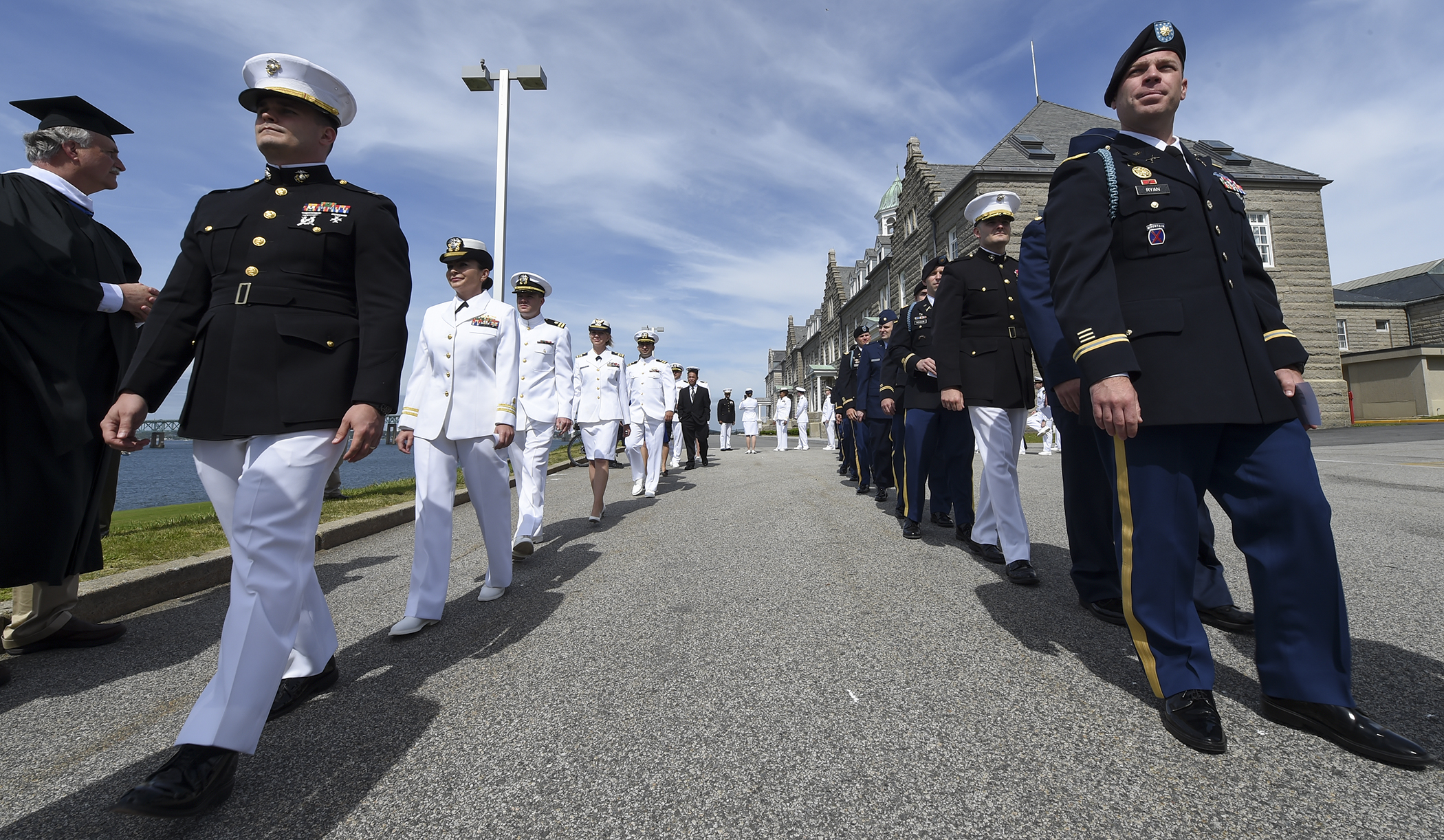 U S Naval War College Graduates 1 502 In Ceremony United States Navy